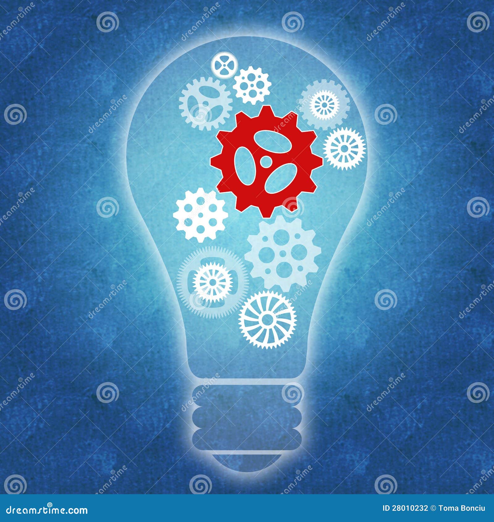 Business Teamwork and Innovation Stock Illustration - Illustration of ...