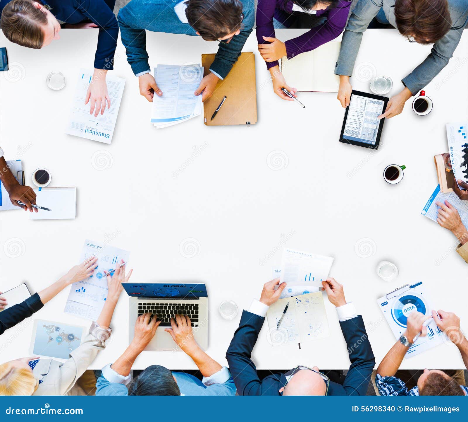 Business Teamwork Meeting Discussion Brainstorming Concept Stock Photo ...