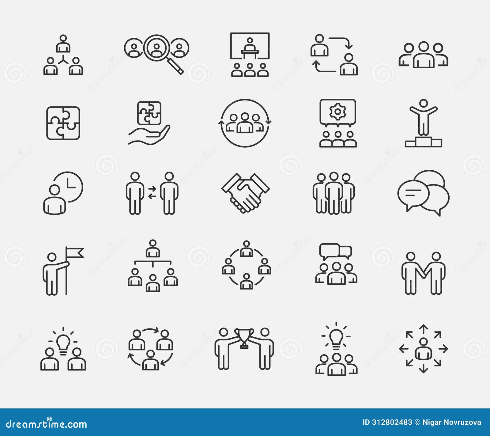 Business Teamwork, Team Building, Work Group and Human Resources ...