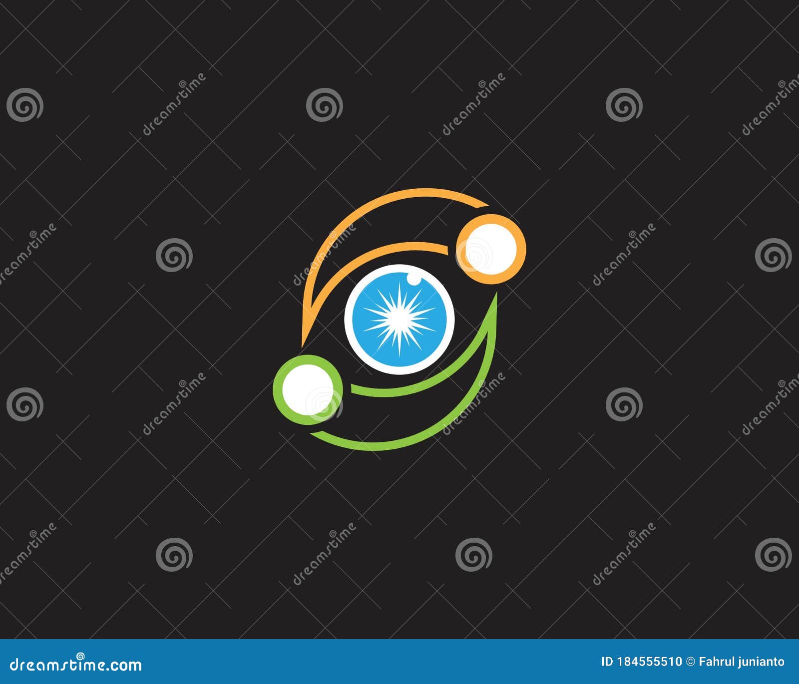 Business Techno Logo Vector Template Stock Vector - Illustration of ...