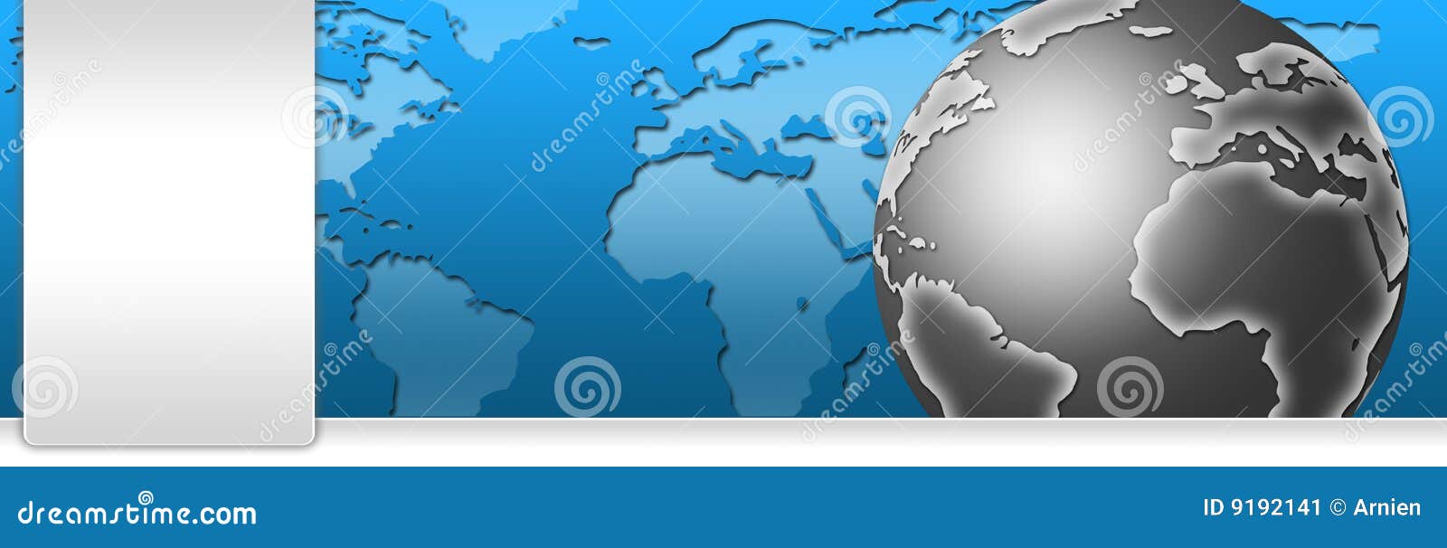 Business and Technology Banner, Header Stock Illustration ...