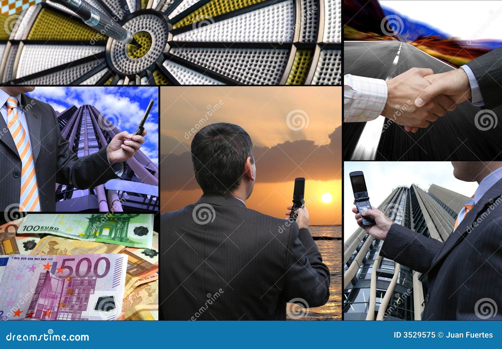 Business Technology Collage Stock Image - Image of deal, businessman ...