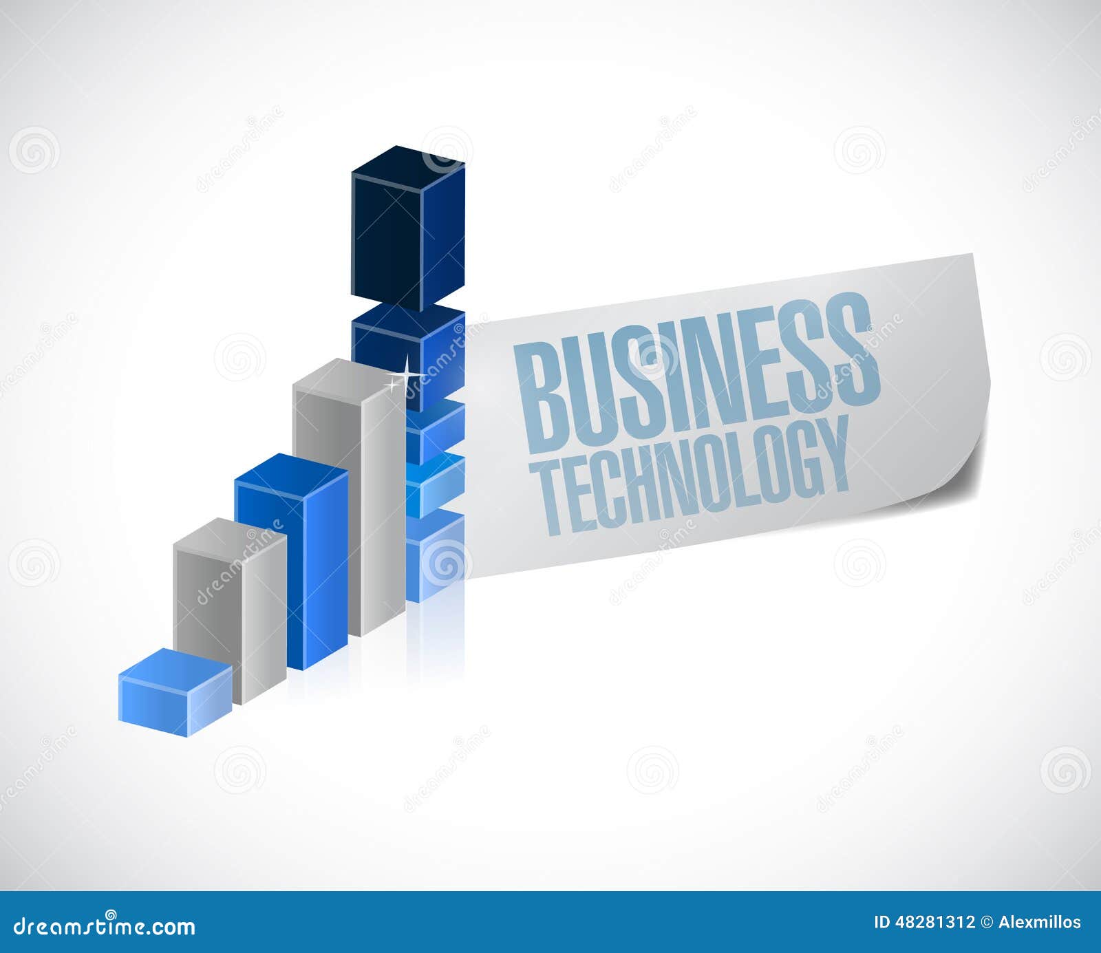 Business Technology Graph Illustration Stock Illustration ...