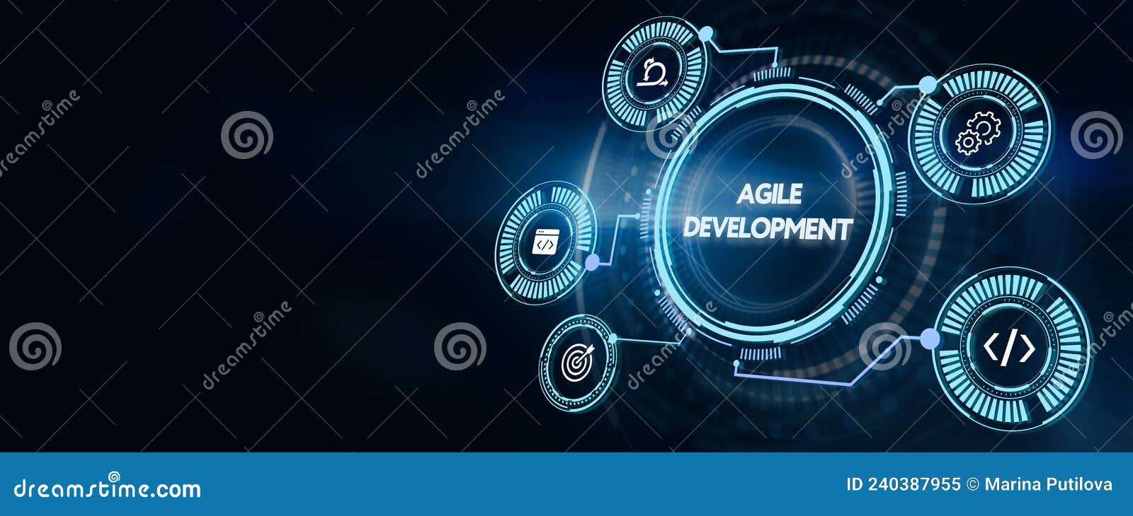 Business, Technology, Internet and Network Concept. Agile Software ... Business, Technology, Internet and Network Concept. Agile Software ...