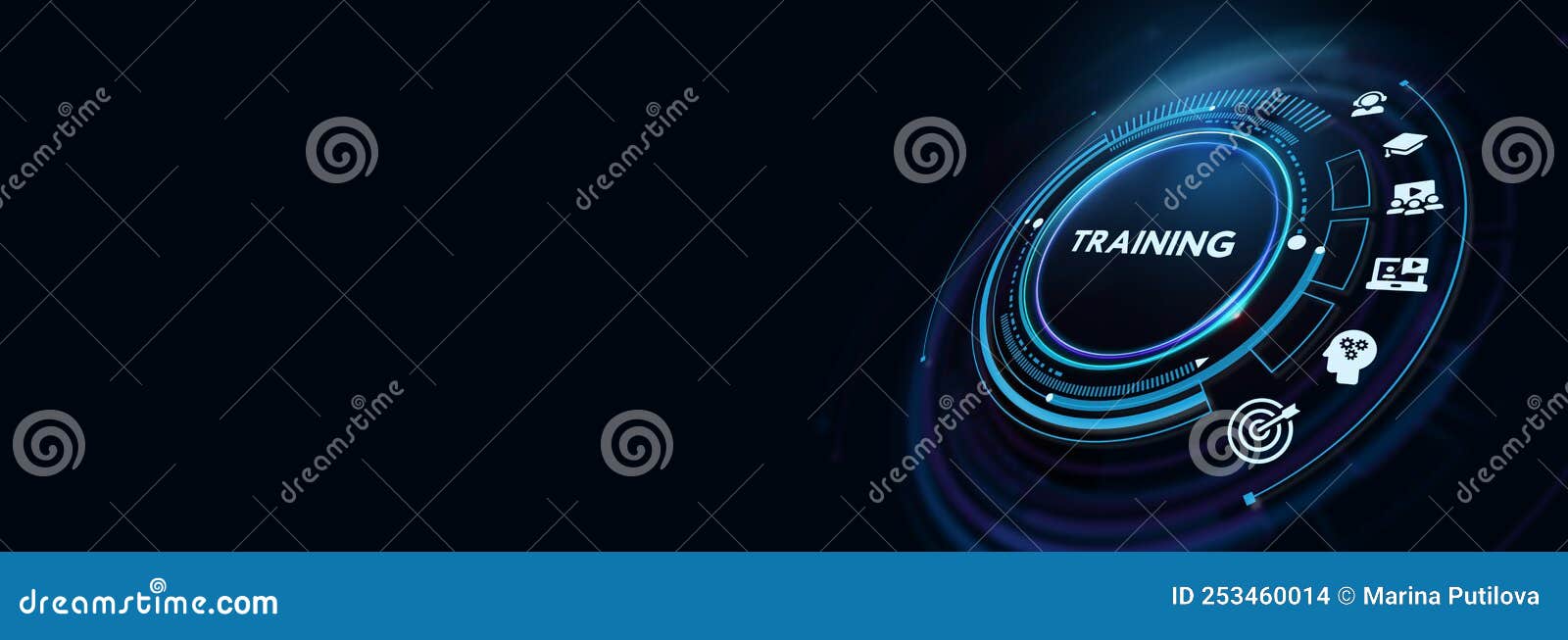 Coaching And Mentoring Concept On Virtual Screen. Personal Development ...