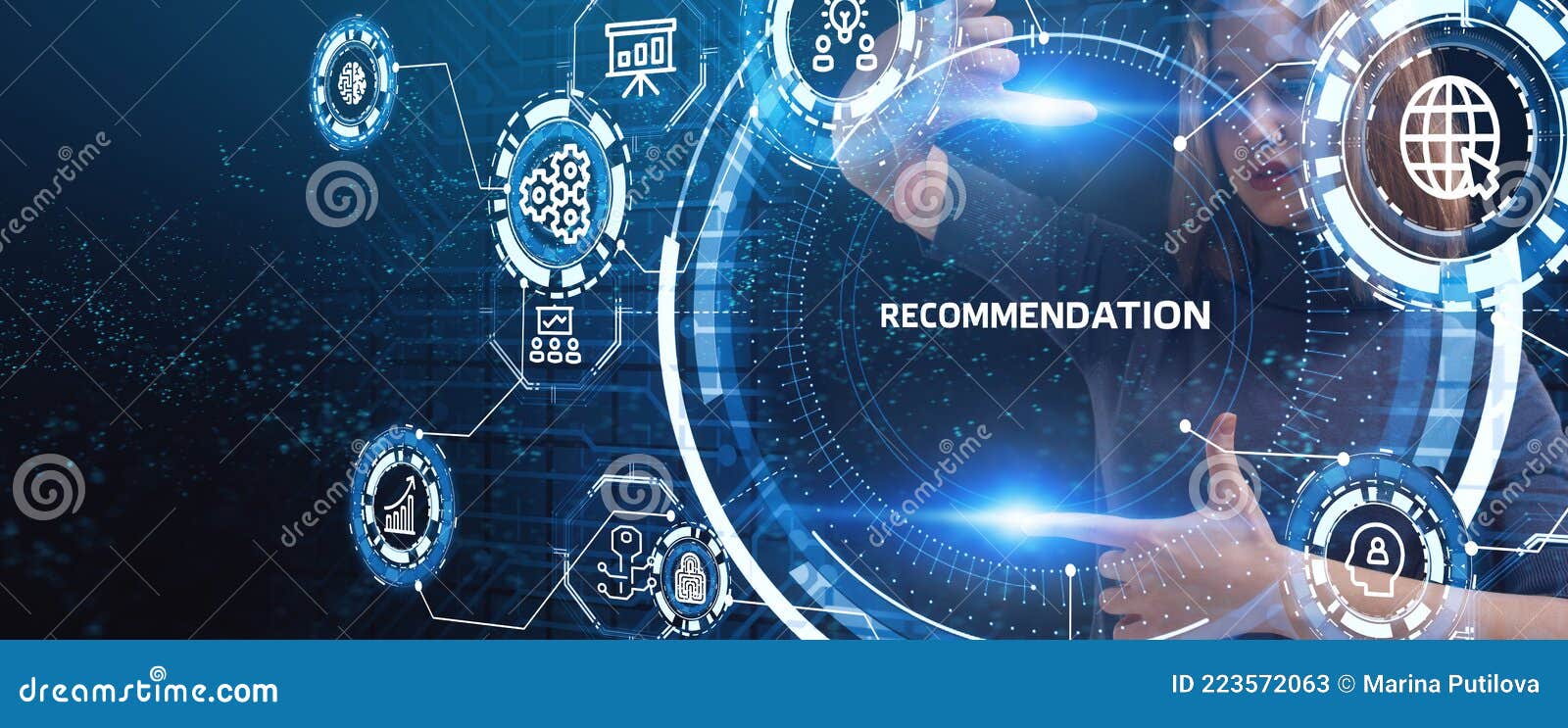 Business, Technology, Internet and Network Concept. the Word ...