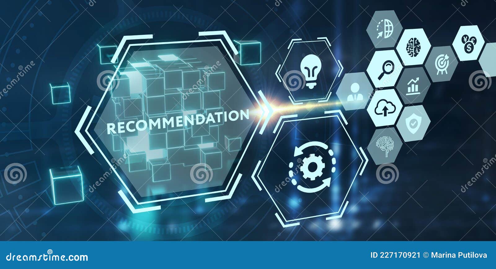 Business, Technology, Internet and Network Concept. the Word ...