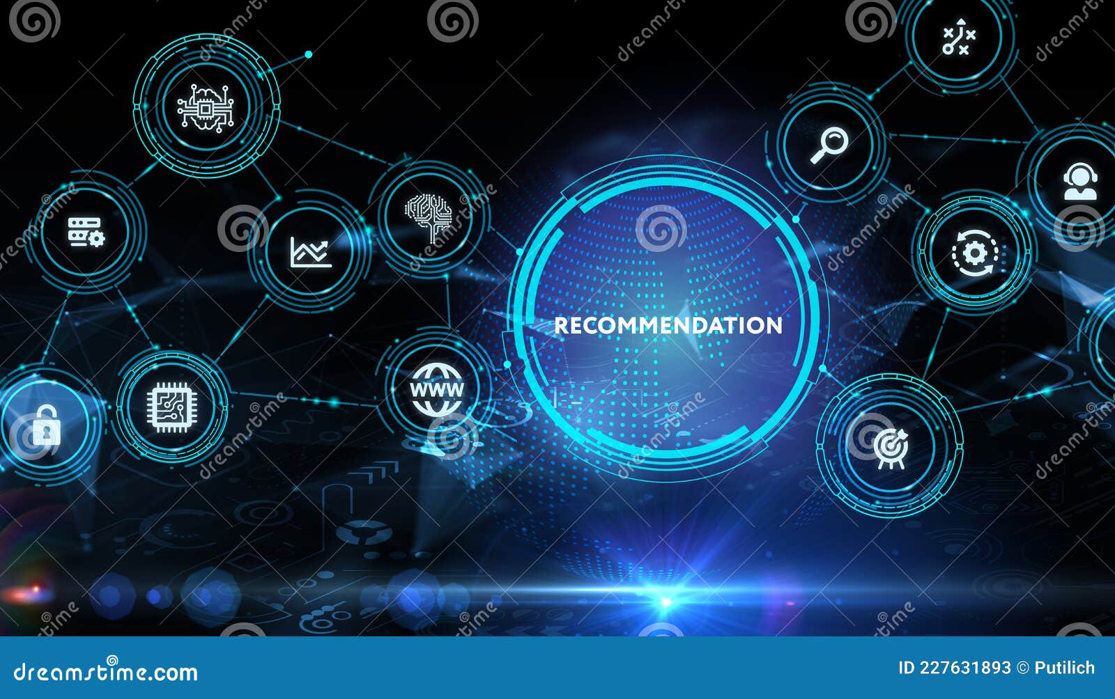 Business, Technology, Internet and Network Concept. the Word ...