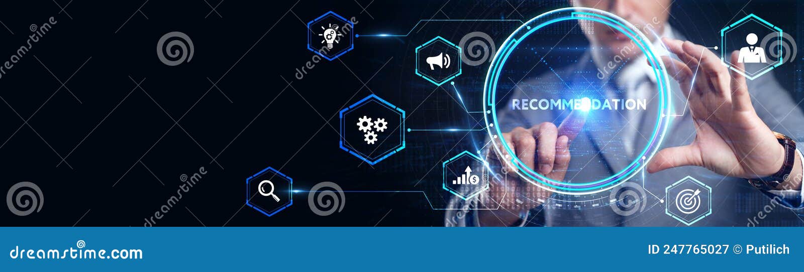 Business, Technology, Internet and Network Concept. the Word ...