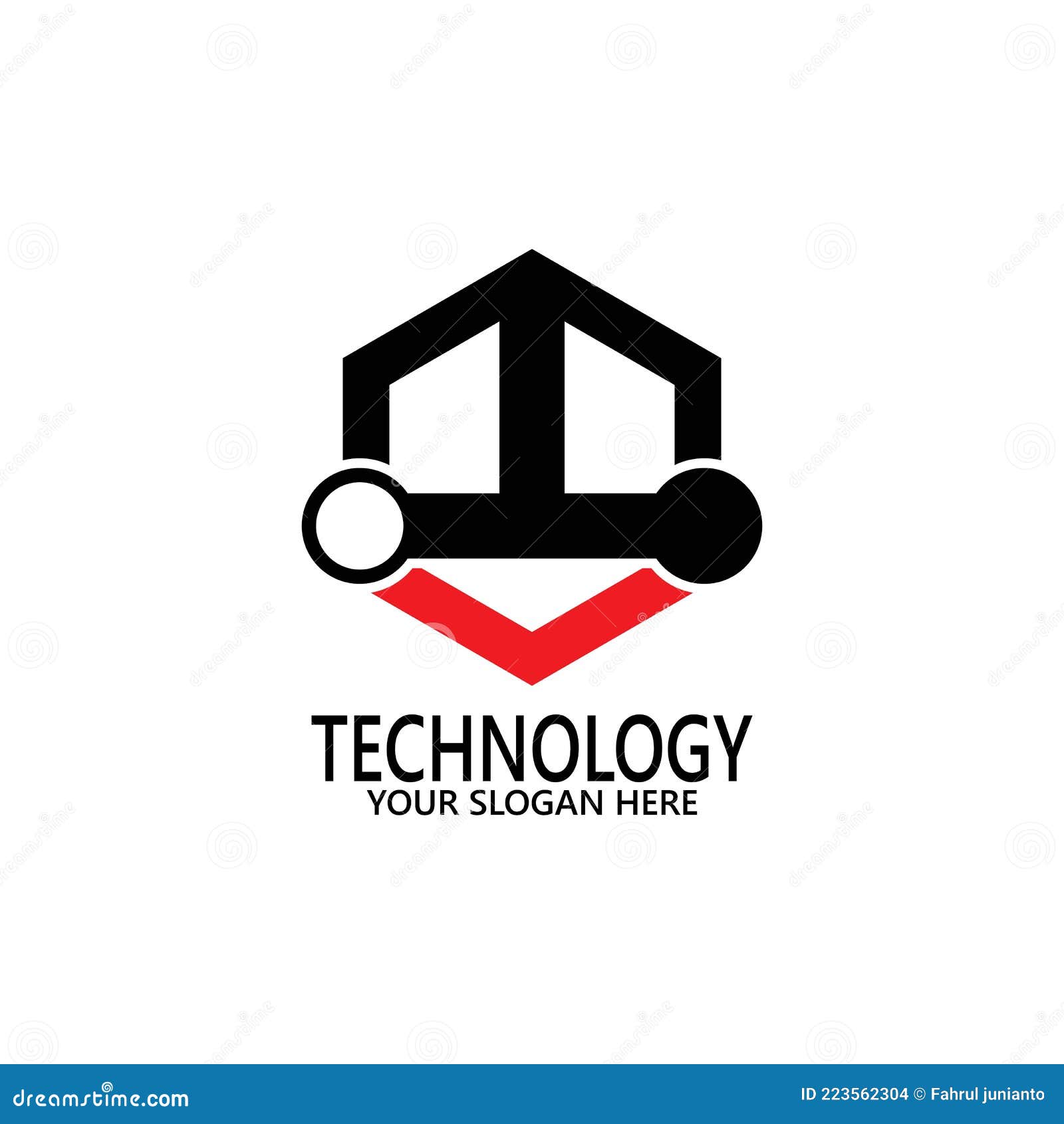 Business Technology Logo Design Vector Template Stock Vector ...
