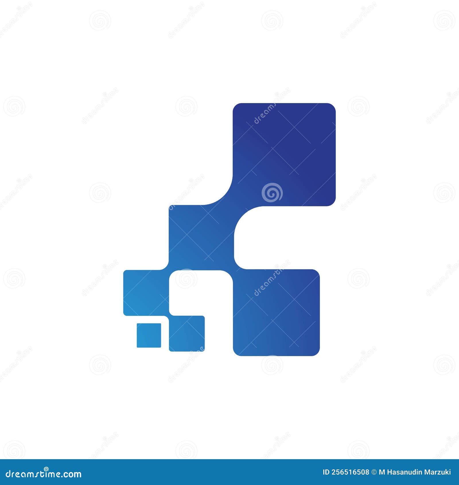 Business technology logo stock vector. Illustration of vector - 256516508