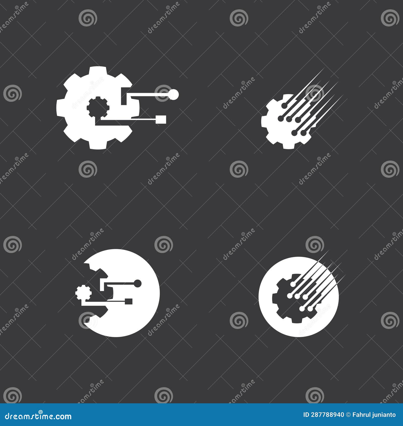 Business Technology Logo Vector Template Illustration Stock ...
