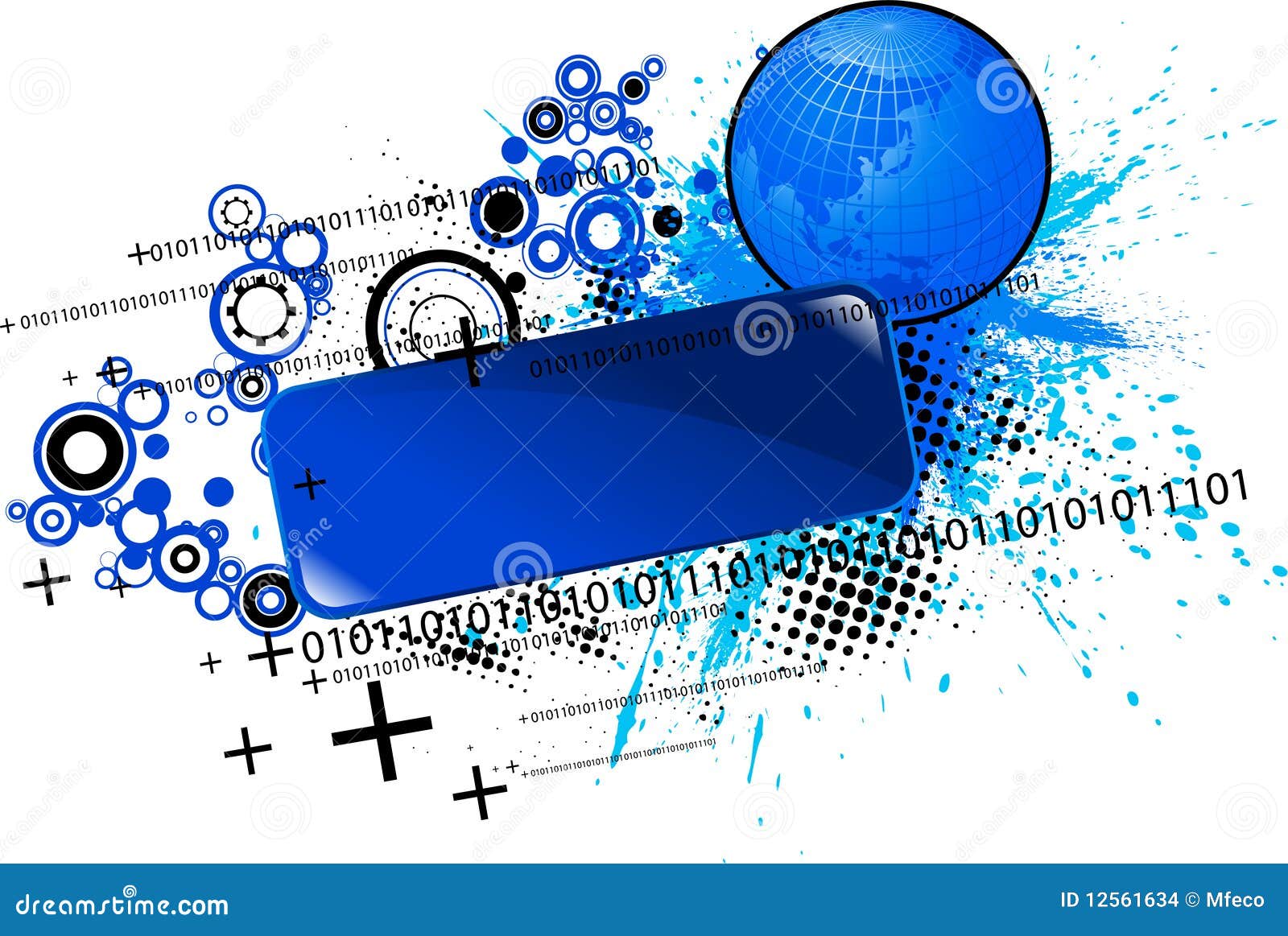 Business text place stock vector. Illustration of fantasy - 12561634