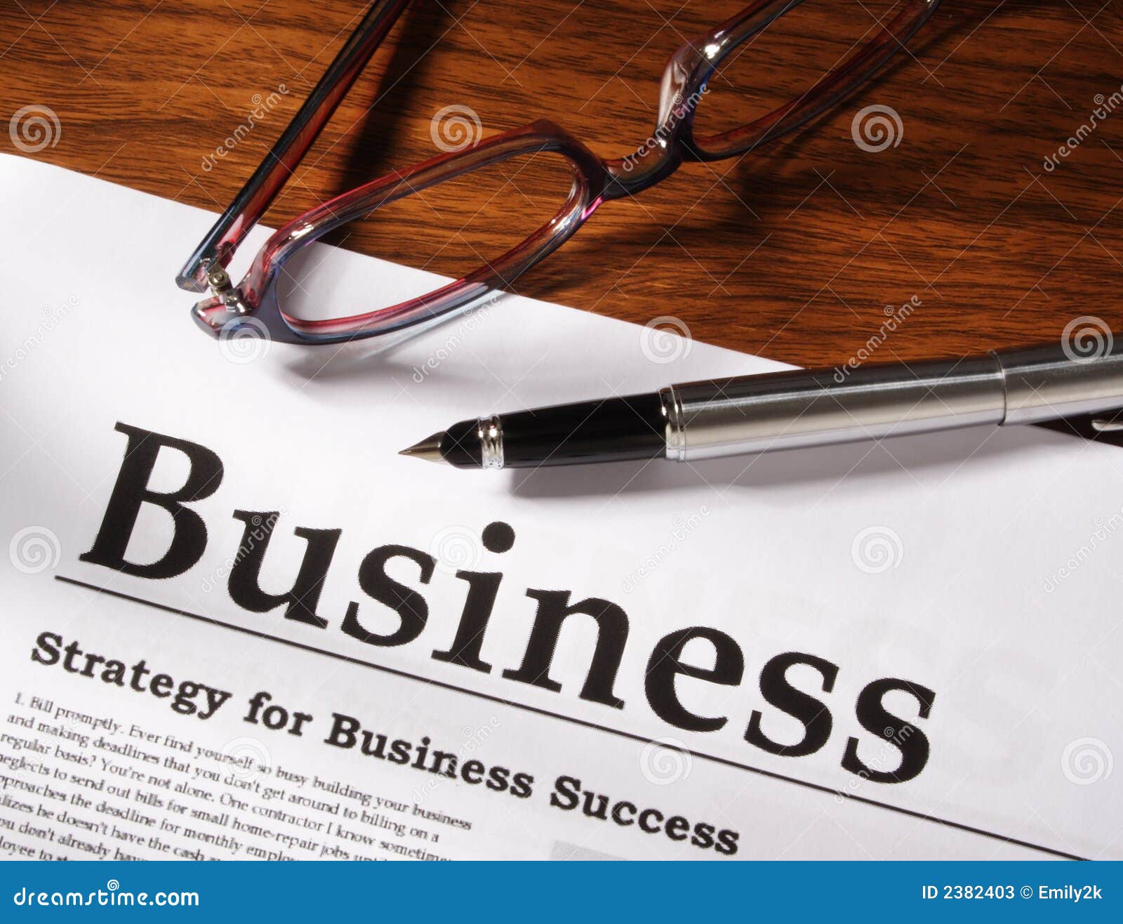 Business Things on Table stock image. Image of supply - 2382403