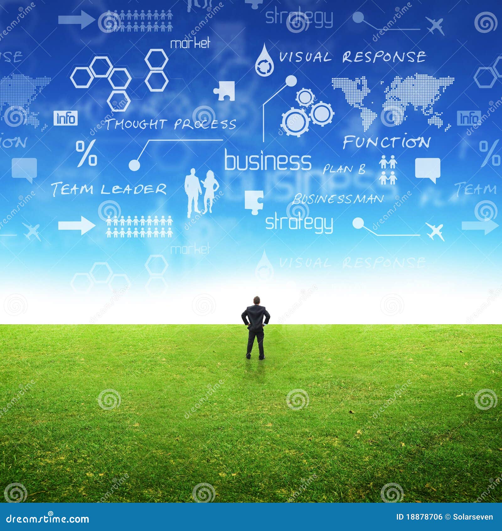 Business Thoughts stock photo. Image of strategy, statistics - 18878706