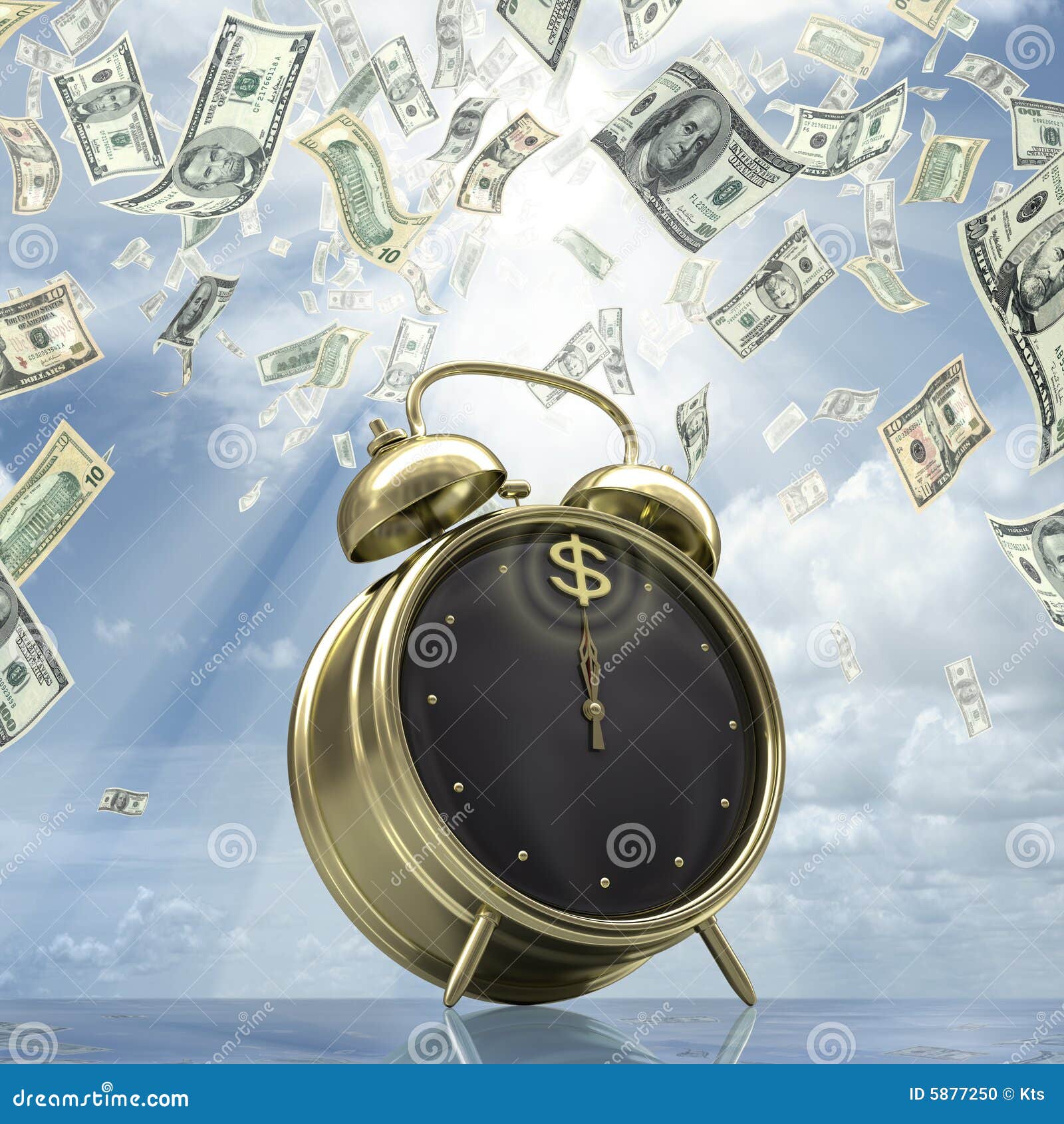 Business Time stock illustration. Illustration of alarm - 5877250