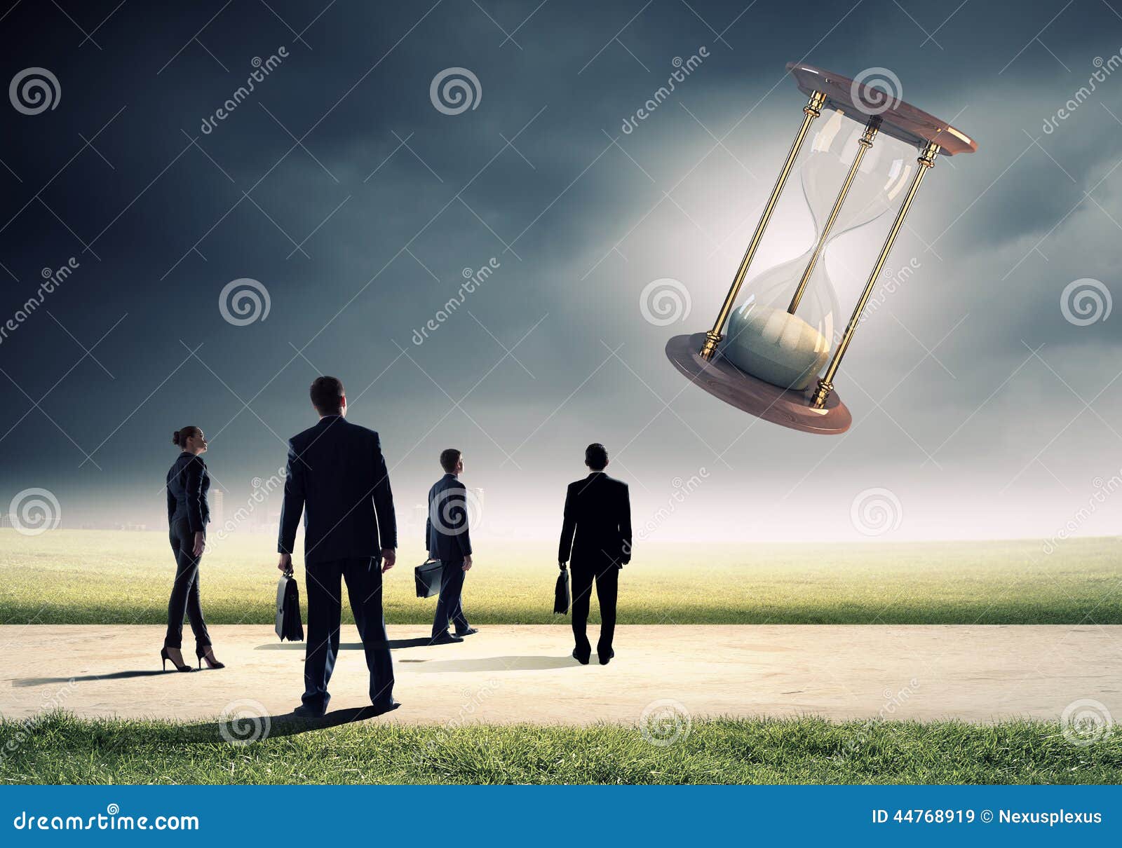 Business time stock image. Image of figure, sand, punctuality - 44768919