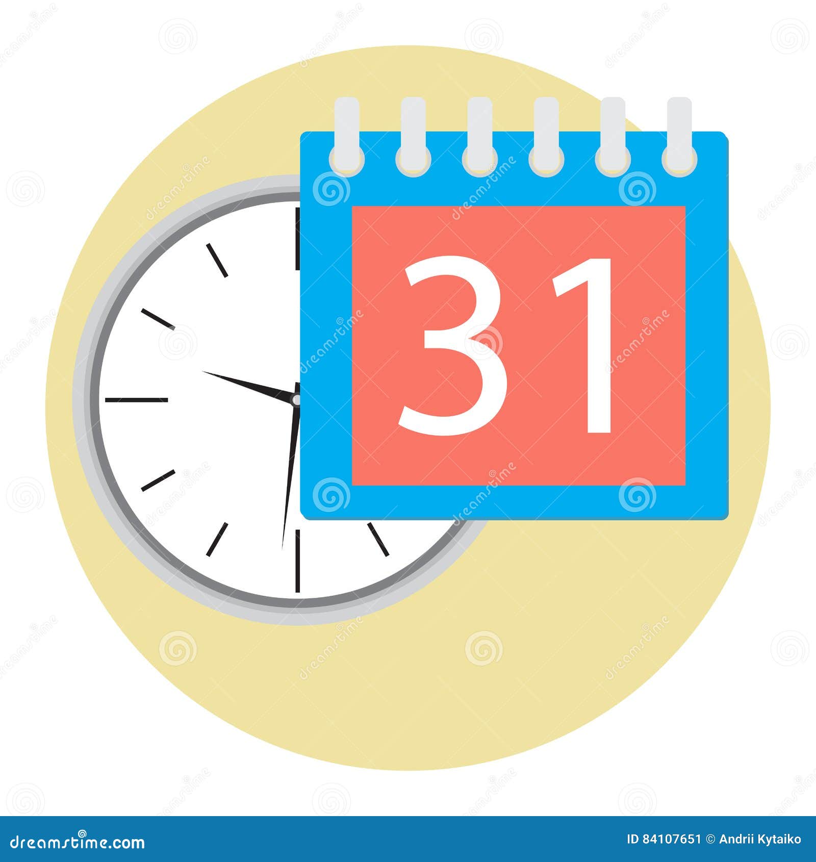 Business time icon stock vector. Illustration of deadline - 84107651