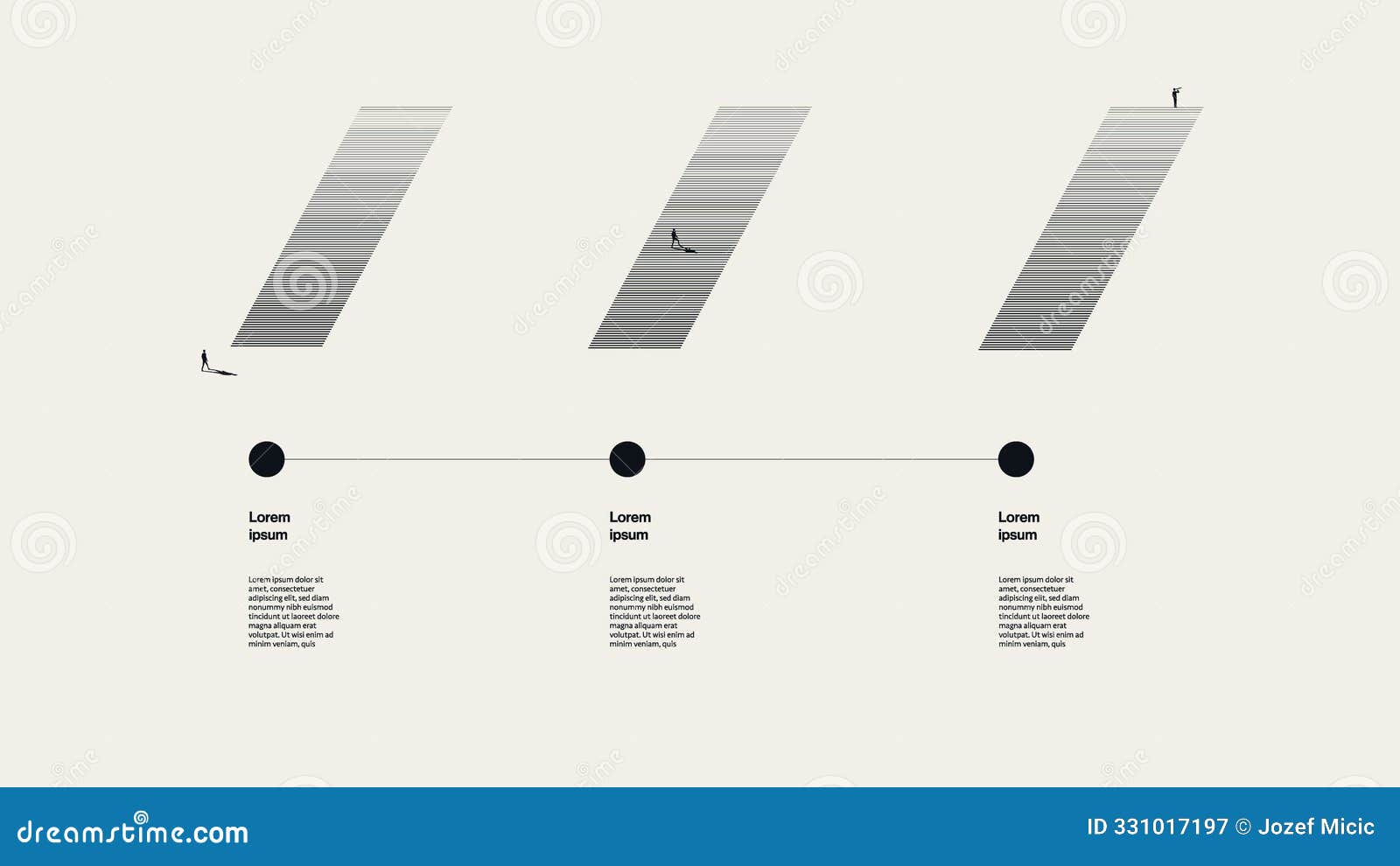 Business Timeline Infographics Vector Template. Report, Analysis ...