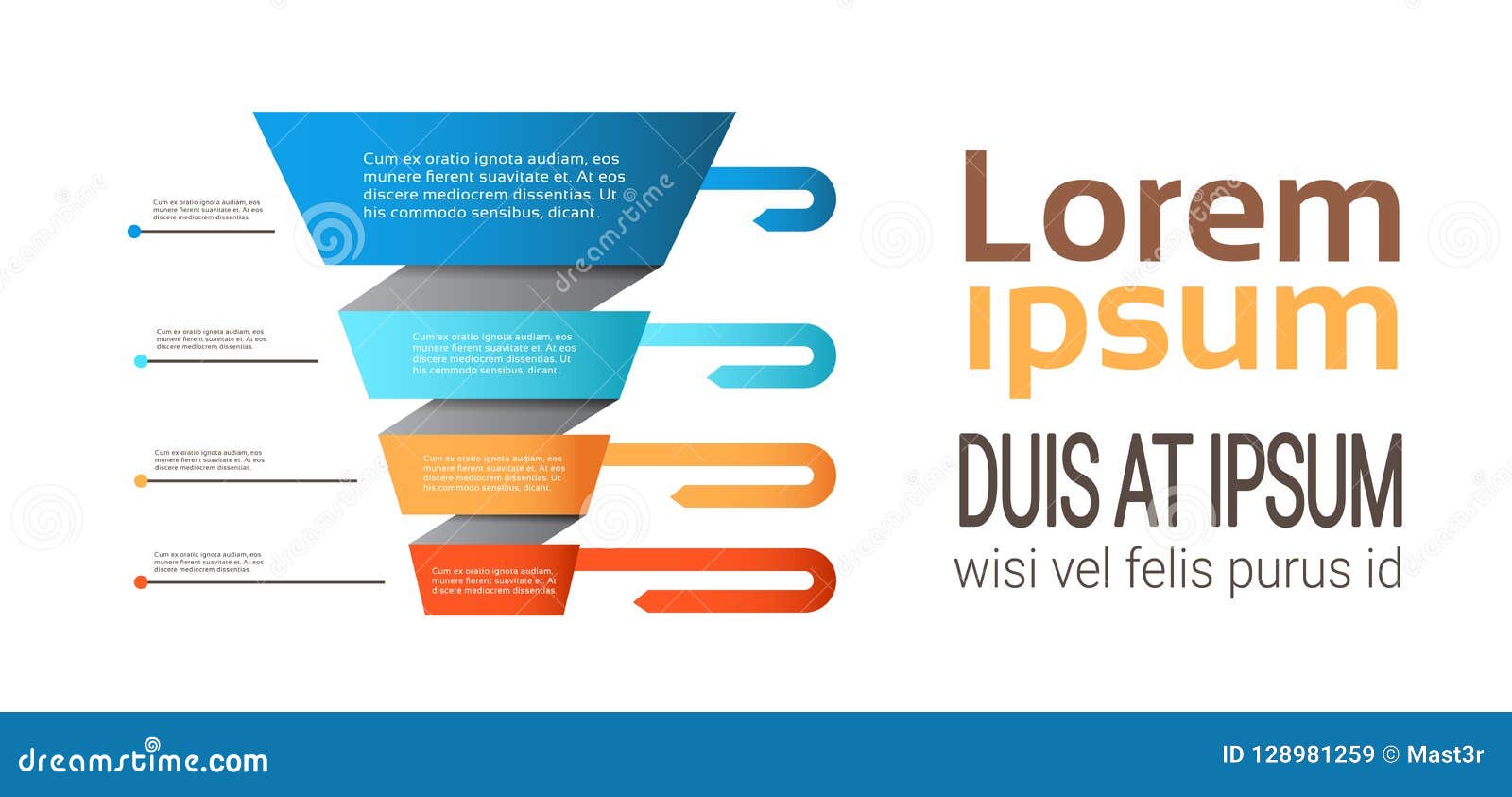 Infographics Set. Funnel, Chart, Graph, Arrows, Diagram, Gauge ...