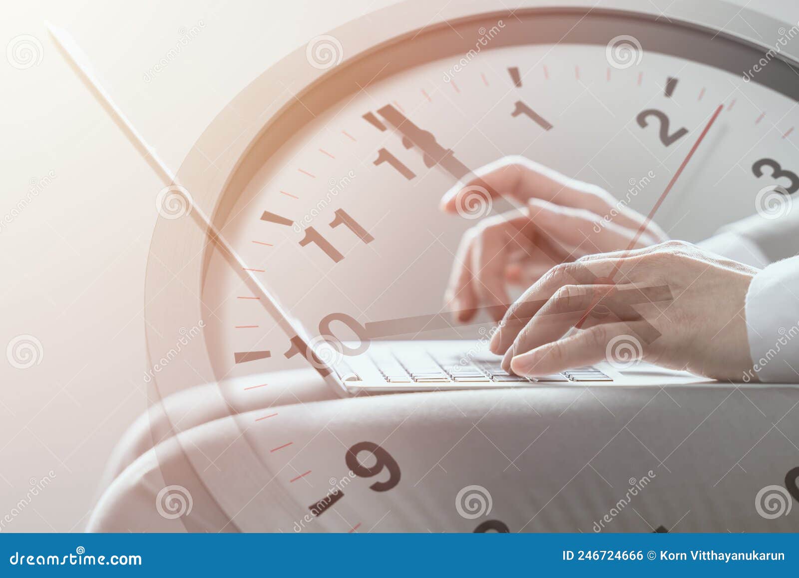 Business Times Working Hours with Digital Communication Technology ...