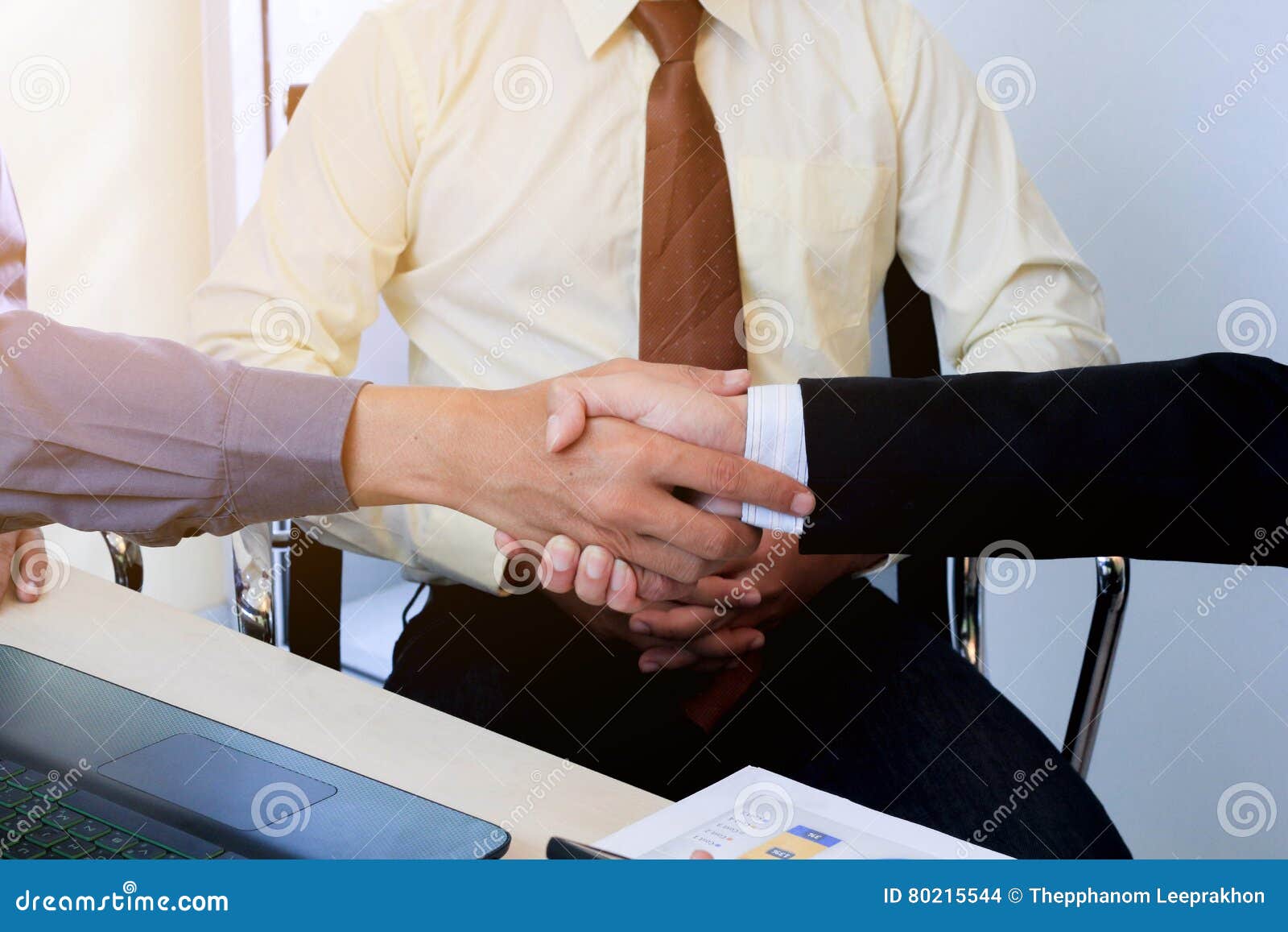 Business To Working in Office. the Concept for Successful Work To Goal ...