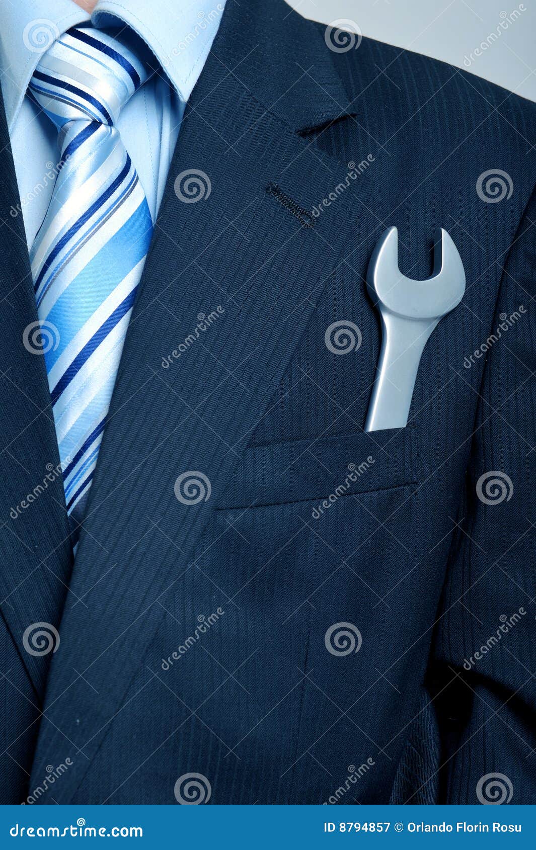 Business tool stock image. Image of businessmen, wrench - 8794857