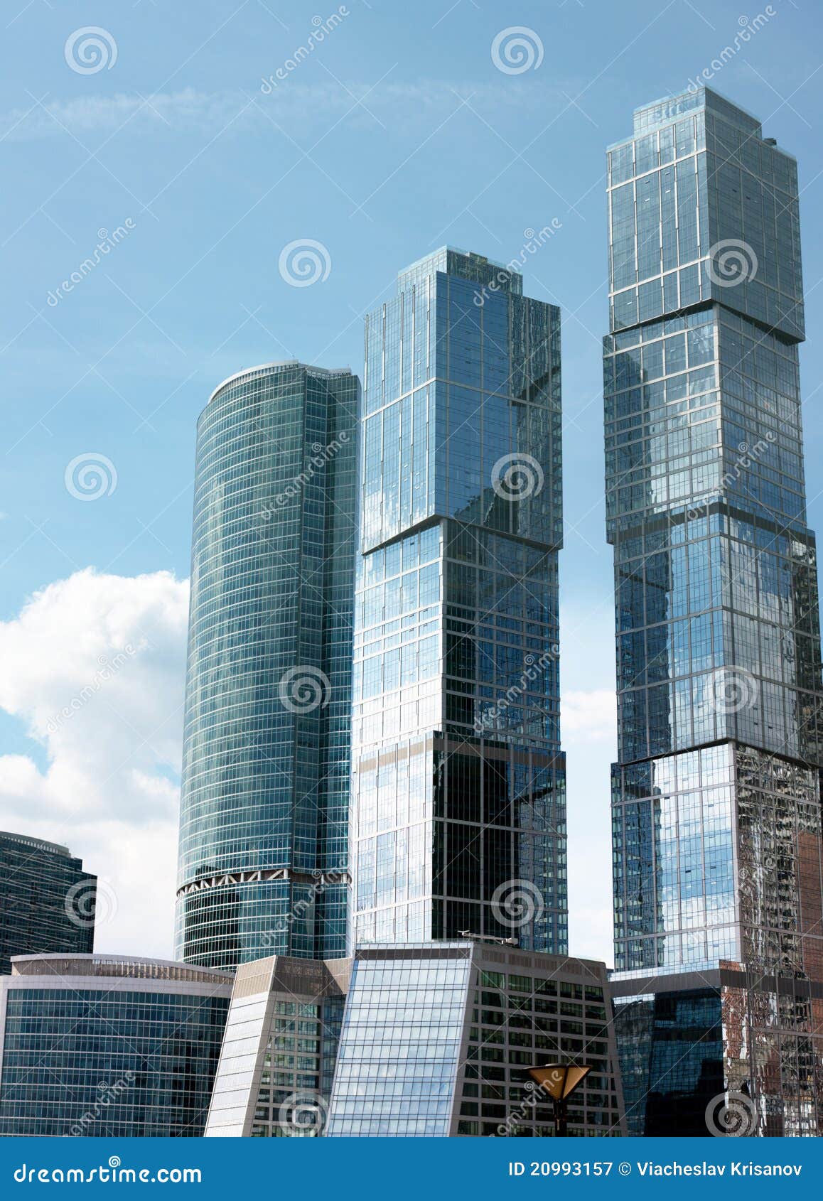Business Towers stock image. Image of built, exterior - 20993157