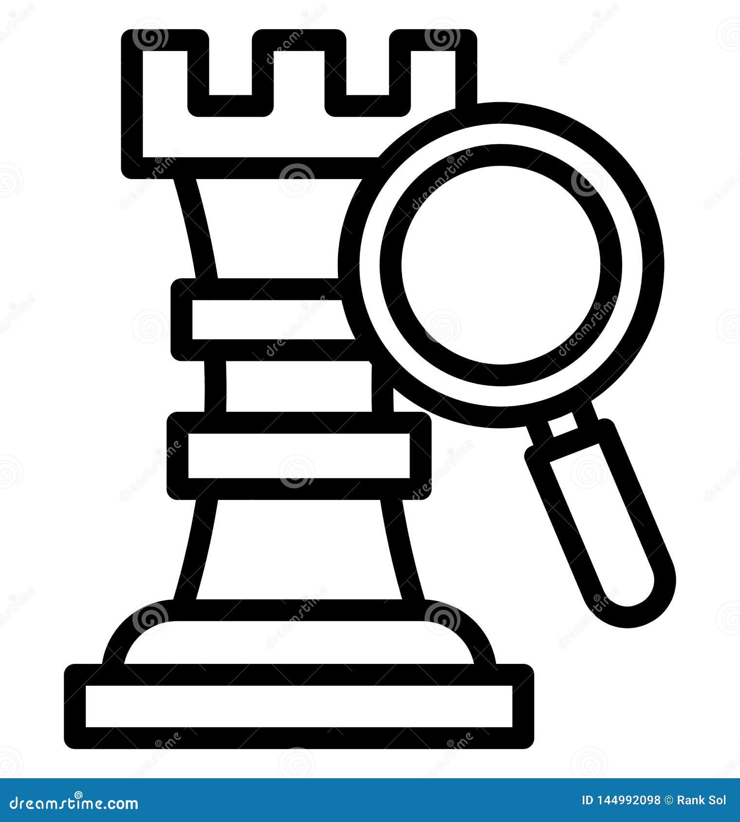 Differentiation Icon Vector Isolated On White Background ...