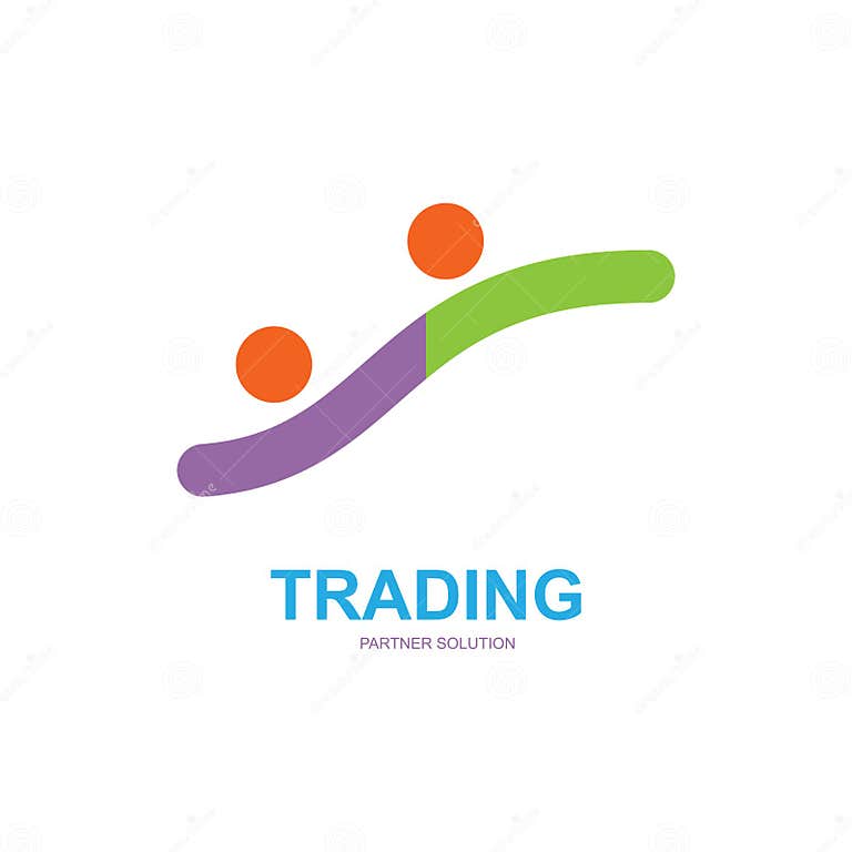 Business Trading logo stock vector. Illustration of idea - 259241702