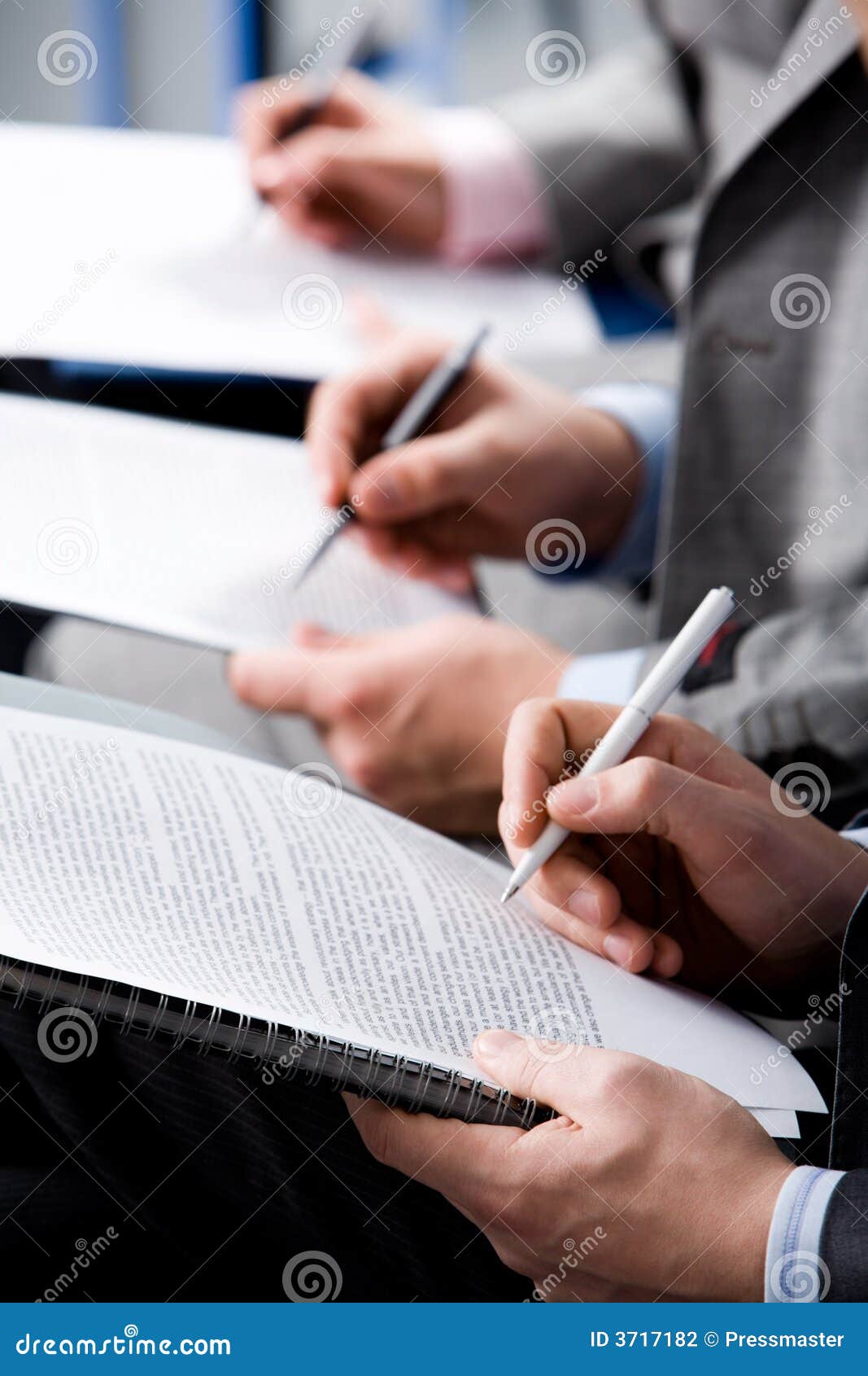 Business training stock photo. Image of form, group, pencil - 3717182