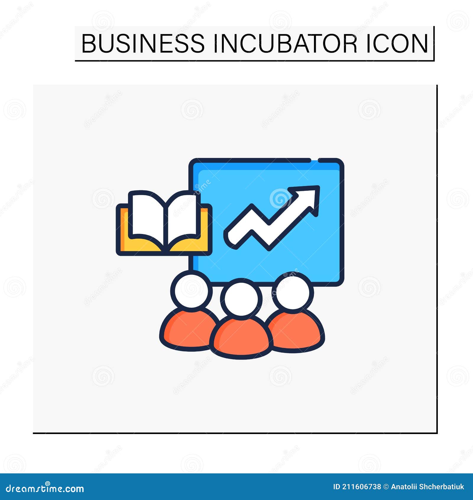 Business Training Color Icon Stock Vector - Illustration of solution ...