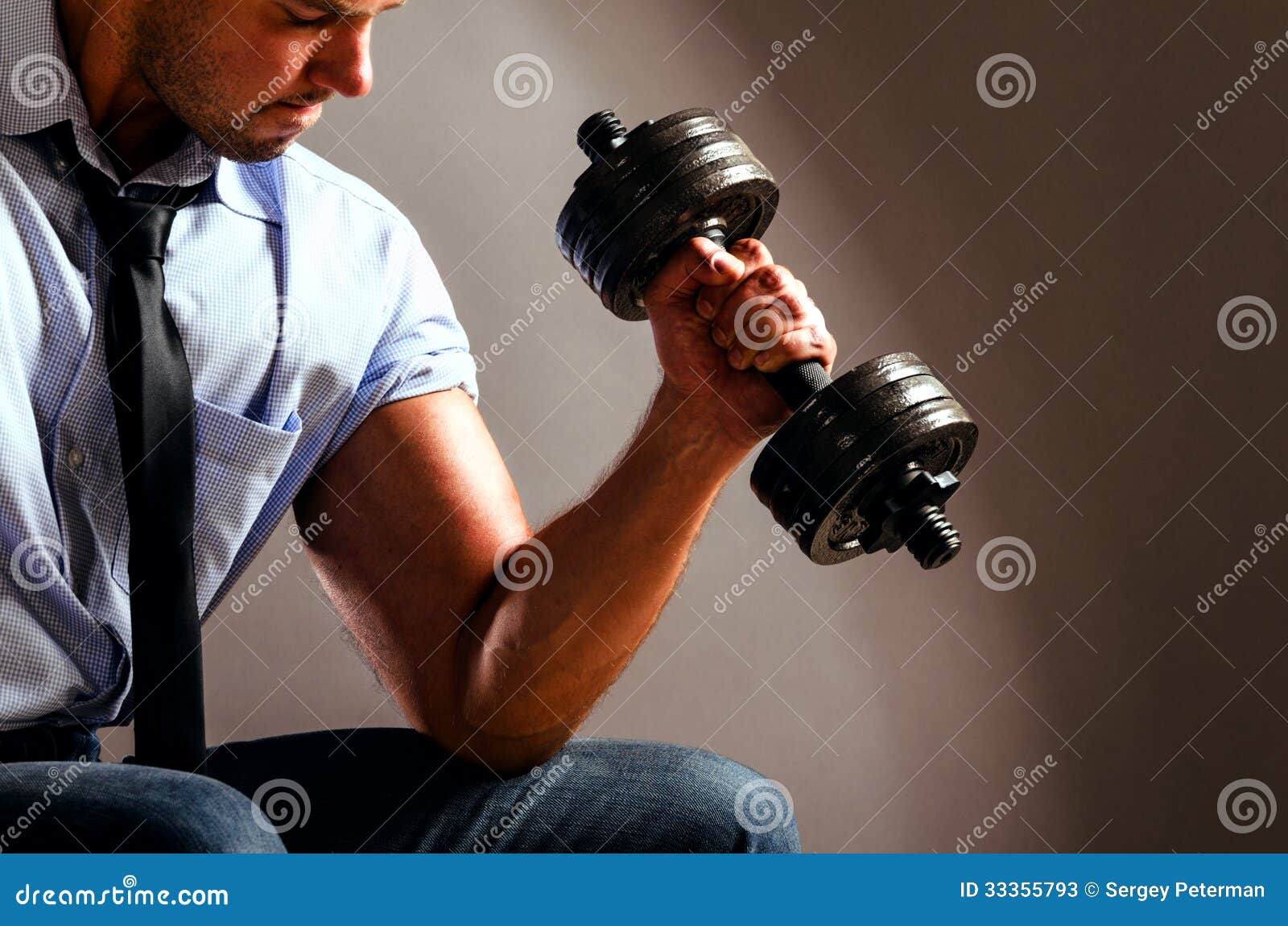 Business training stock image. Image of handsome, holding - 33355793