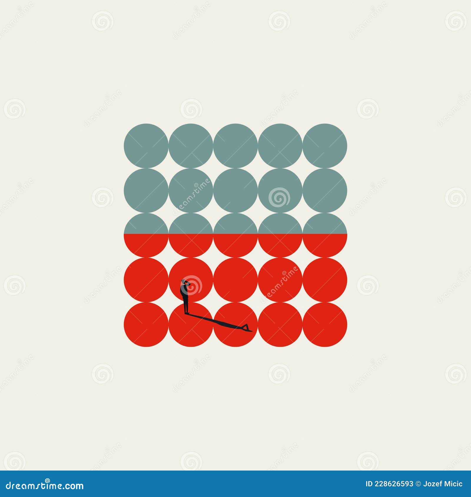 Business Transformation and Microservices Vector Concept. Symbol of ...