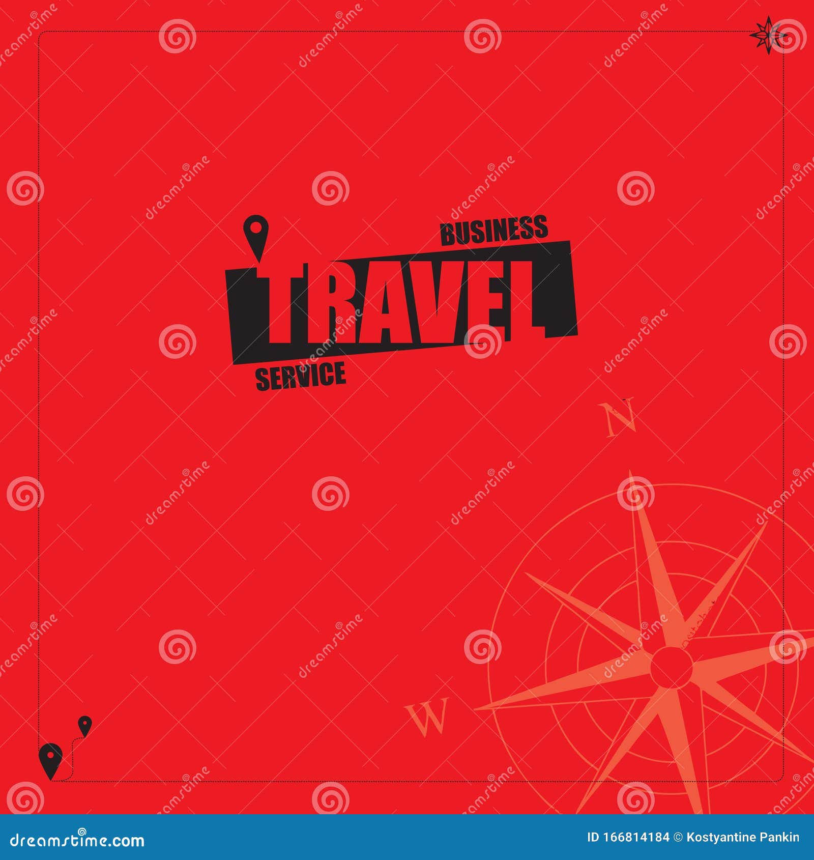 Business travel service stock vector. Illustration of waybill - 166814184