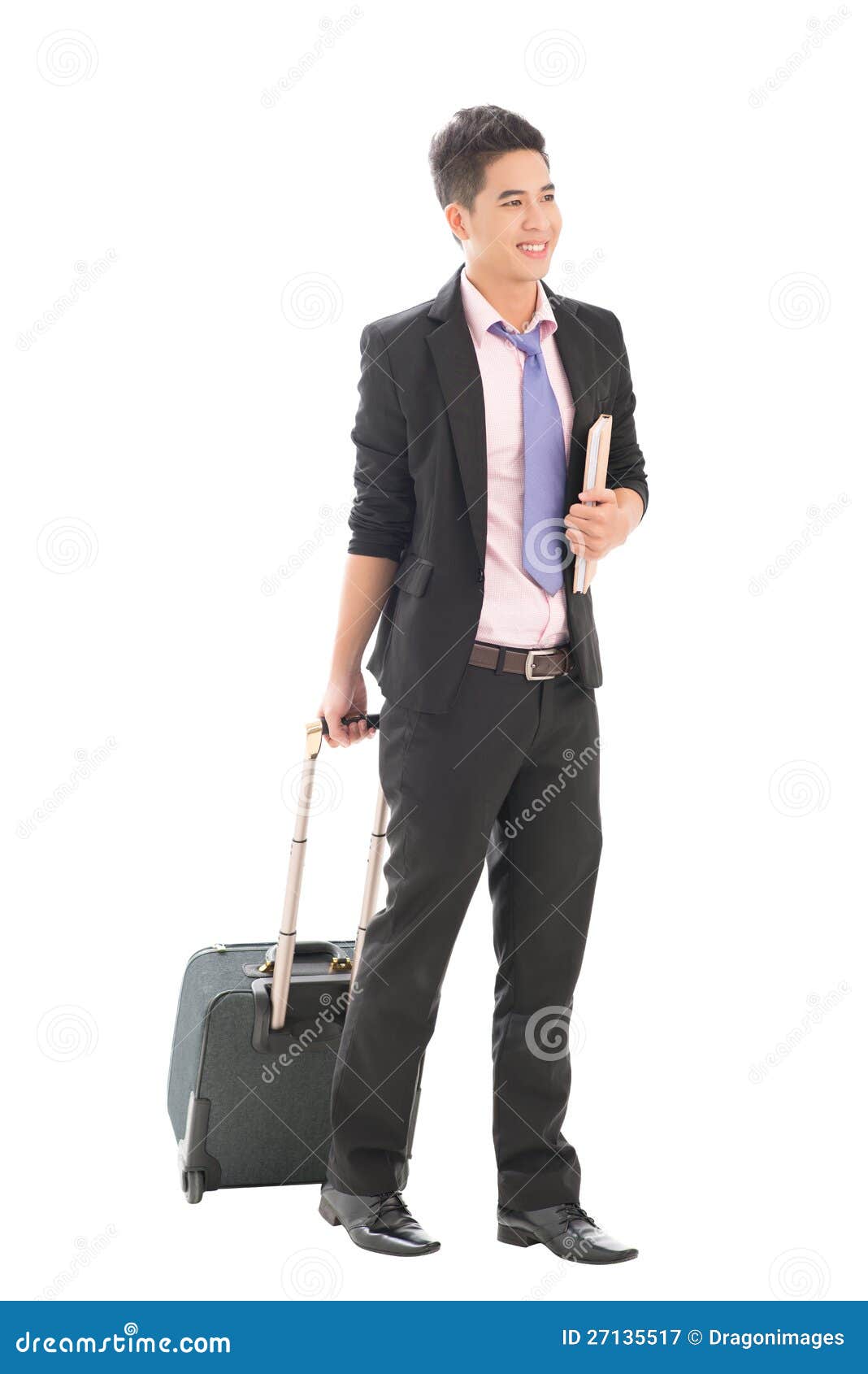 Business traveler stock image. Image of elegant, asian - 27135517