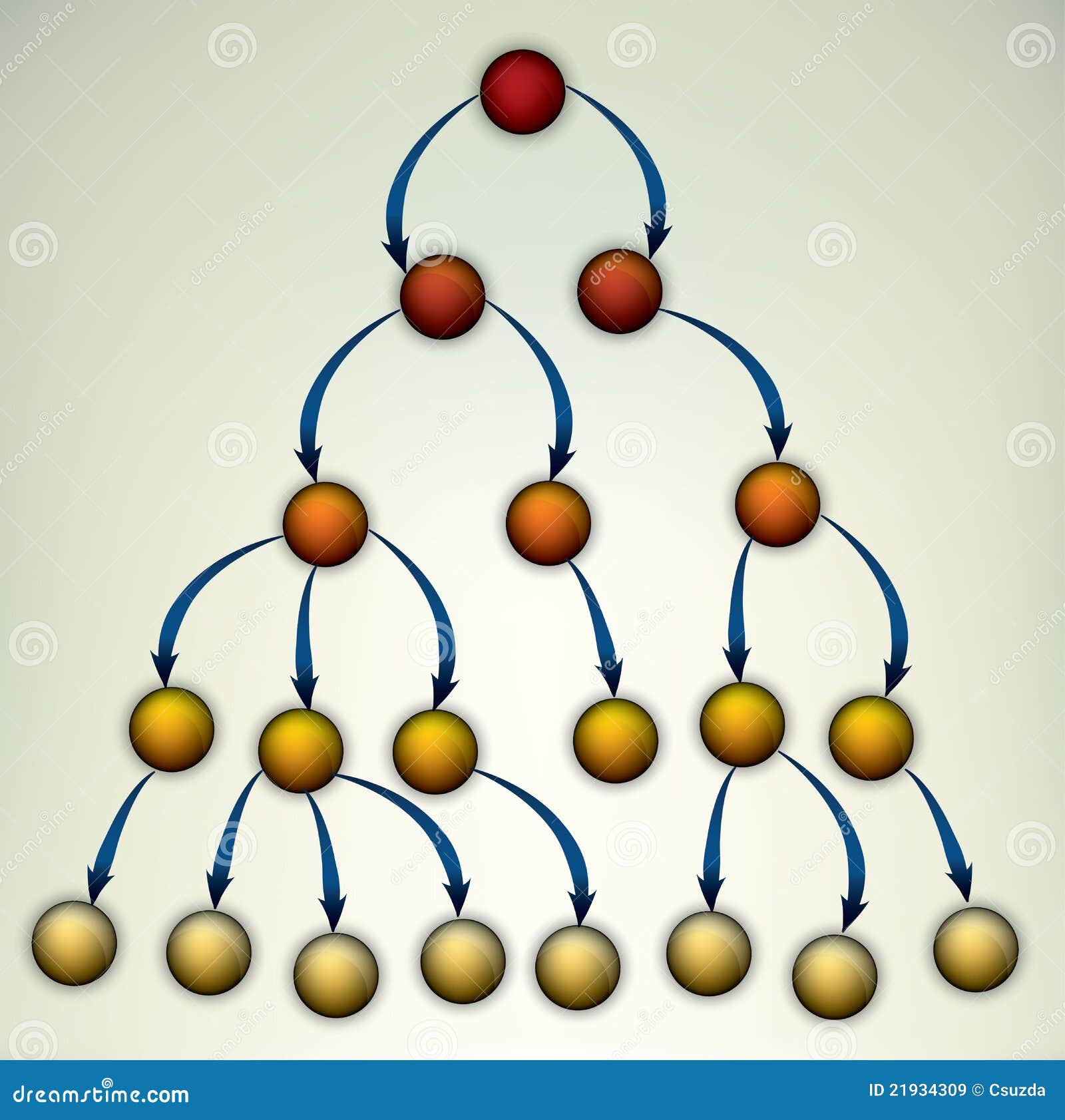 Business Tree Timeline Infographics. Cartoon Vector | CartoonDealer.com ...
