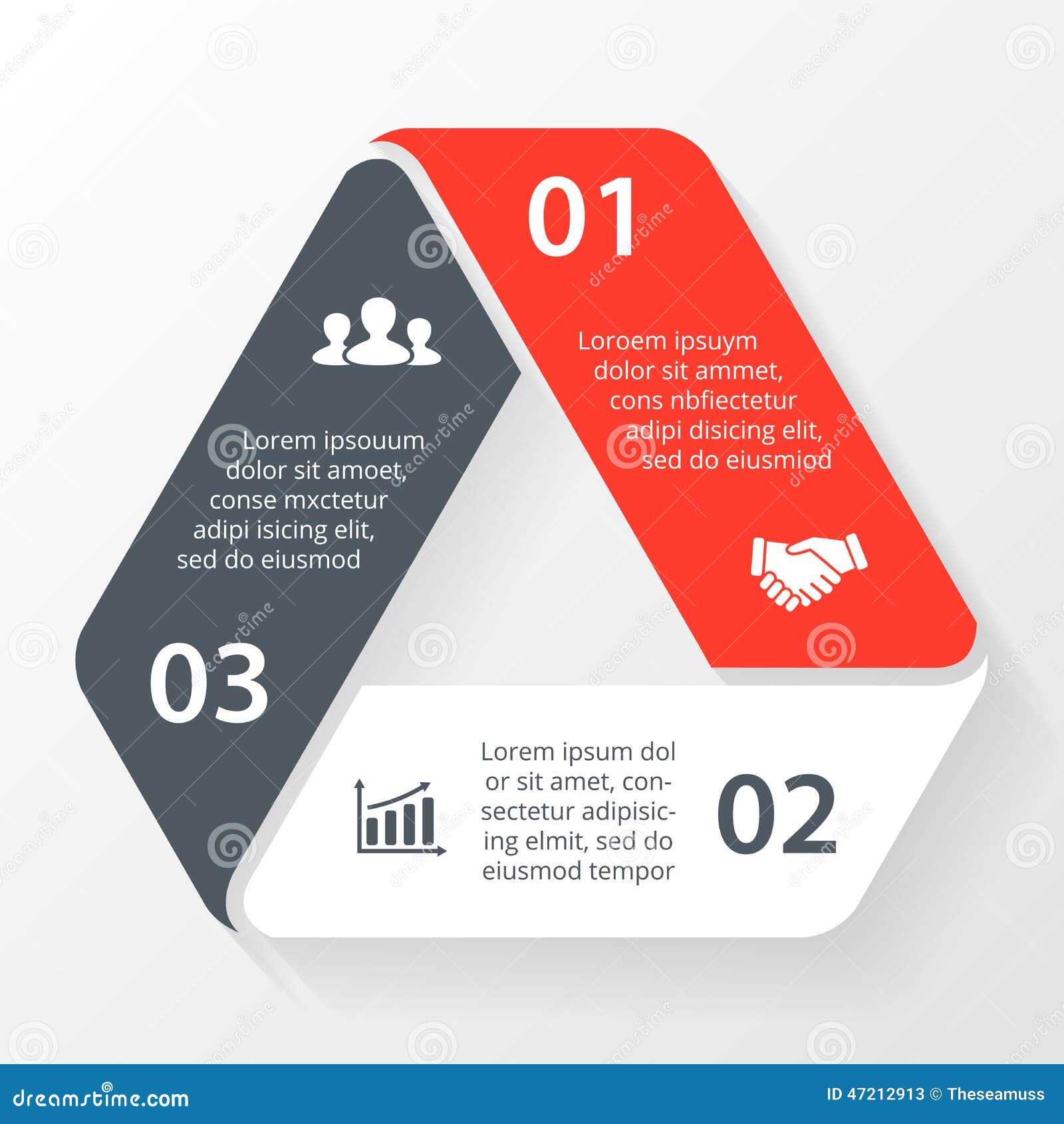 Business Triangle Infographic, Presentation. Stock Vector ...