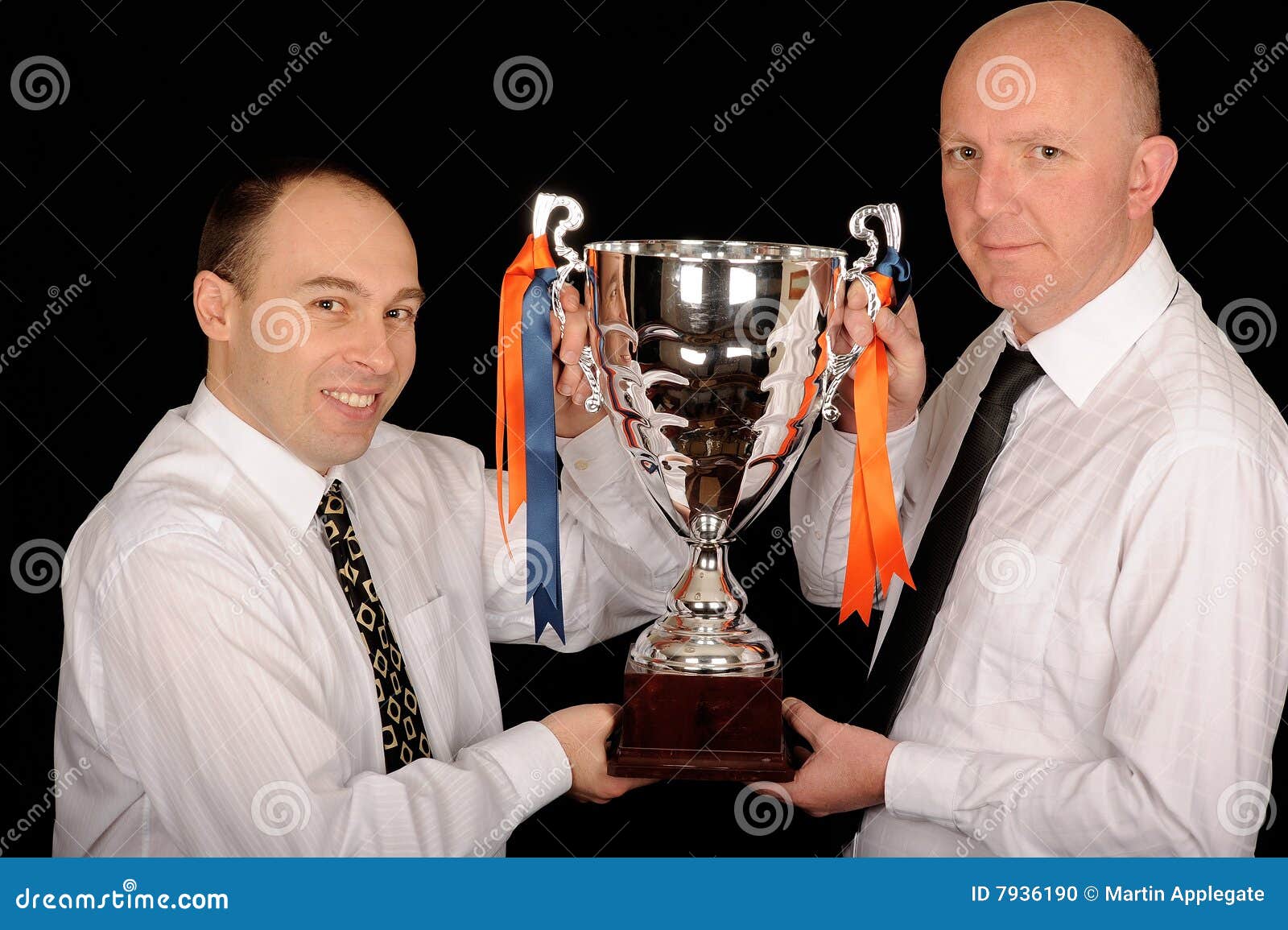 Business trophy winners stock photo. Image of achievement - 7936190