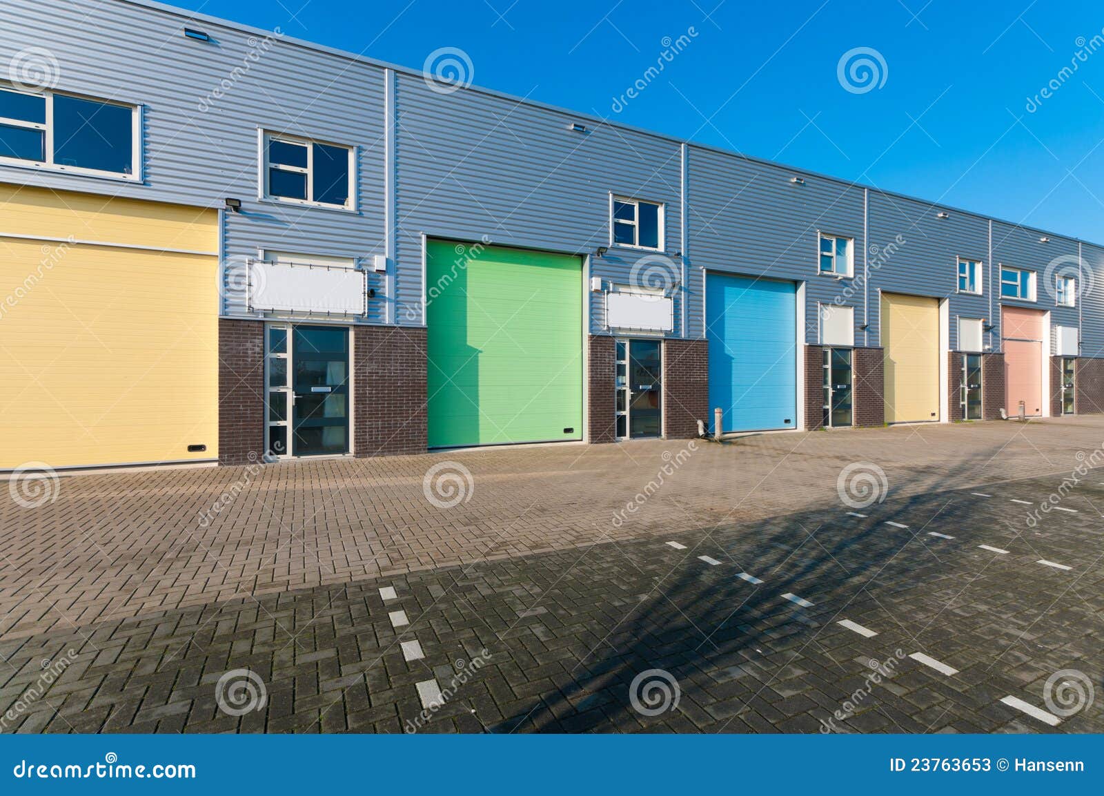 Business units stock image. Image of entrance, facade - 23763653