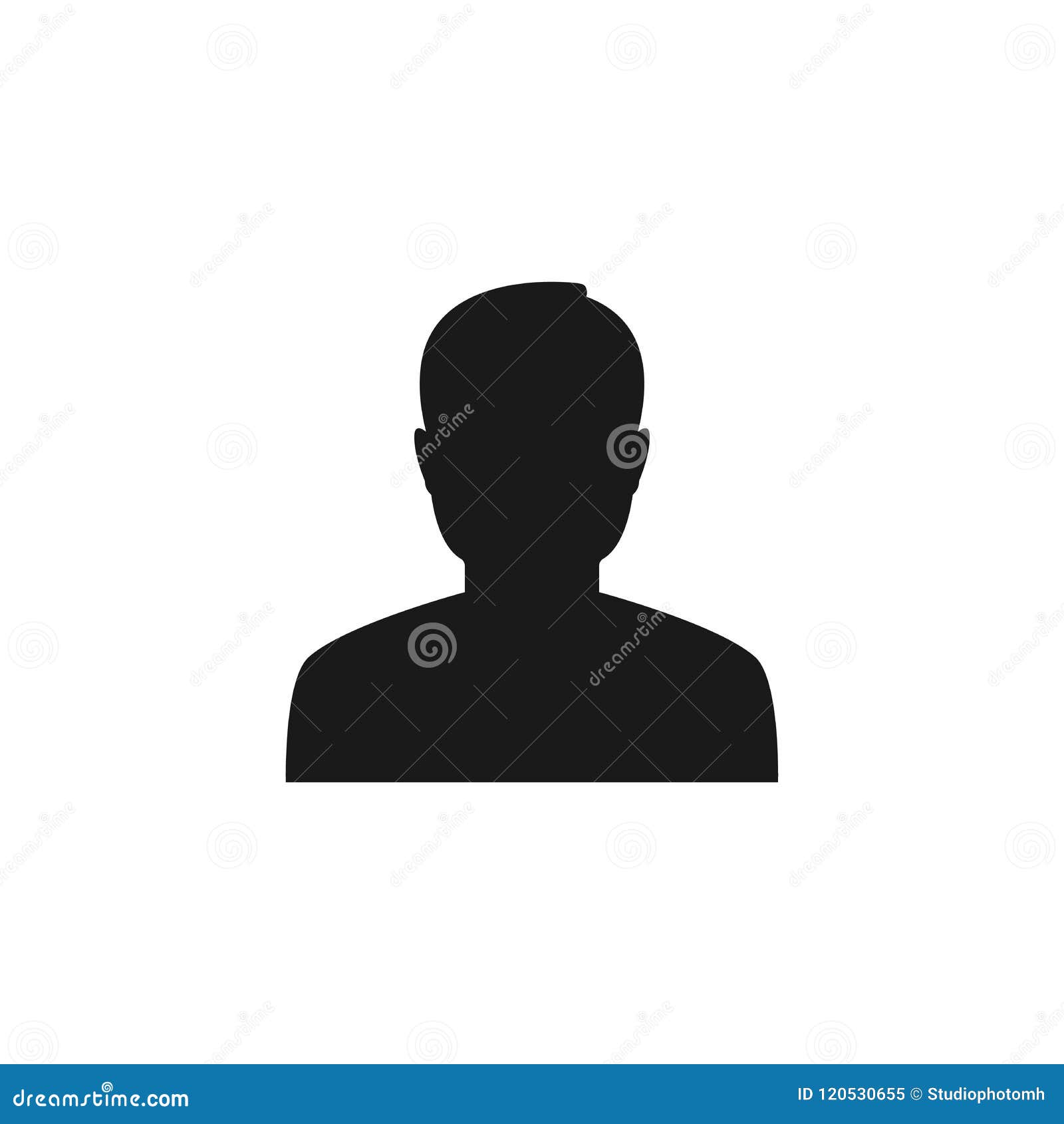 Business User Icon App. Vector Silhouette Stock Vector - Illustration ...