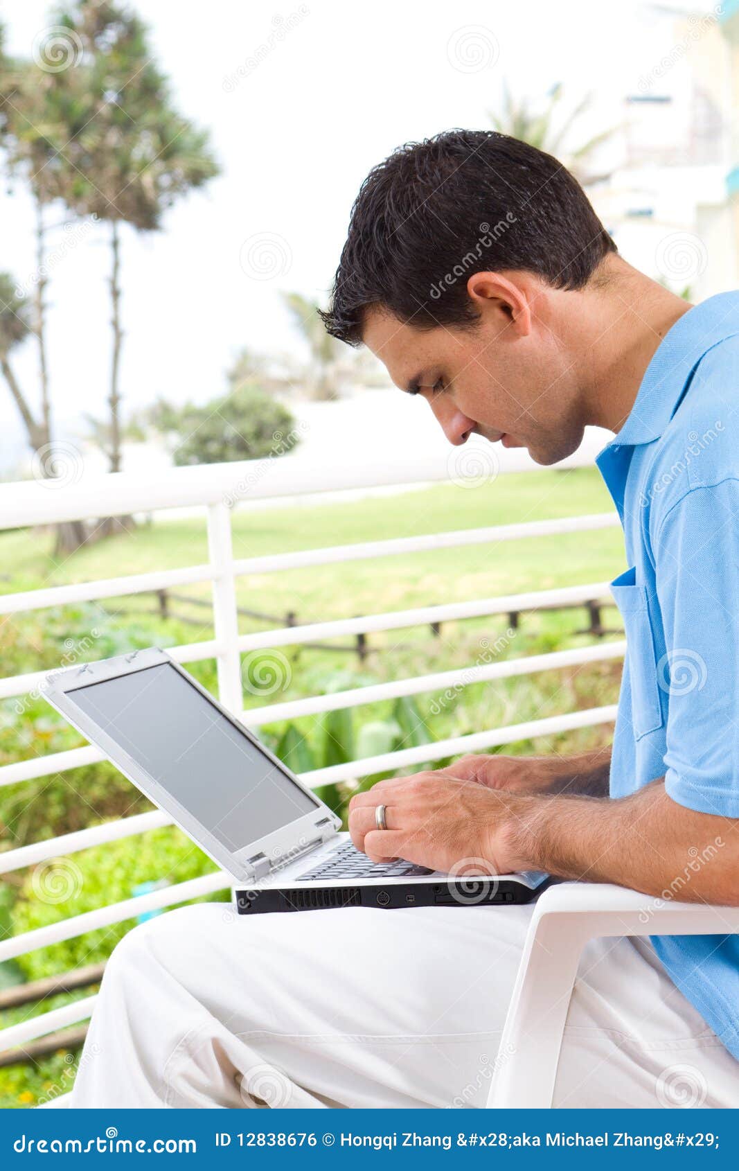 Business vacation stock photo. Image of email, home, ocean - 12838676