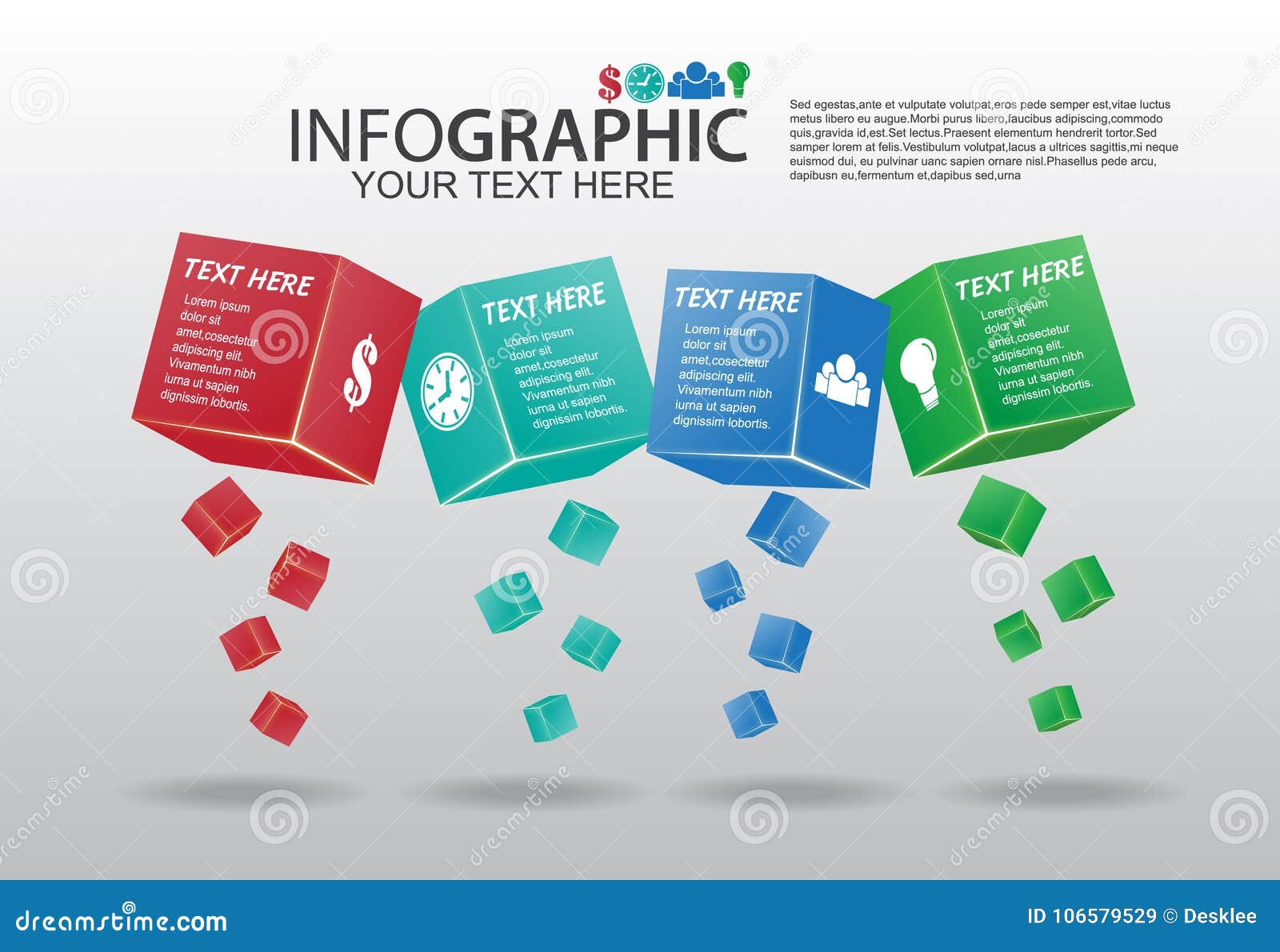 Business Vector Abstract 3d Box Infographics Stock Vector ...