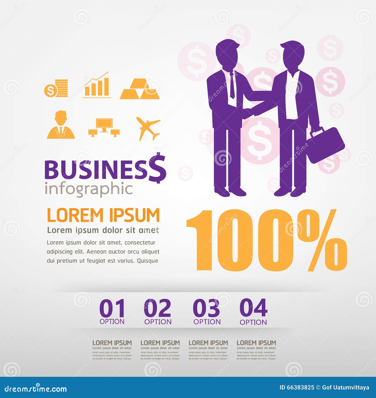 Business Vector Concept stock vector. Illustration of industrial - 66383825