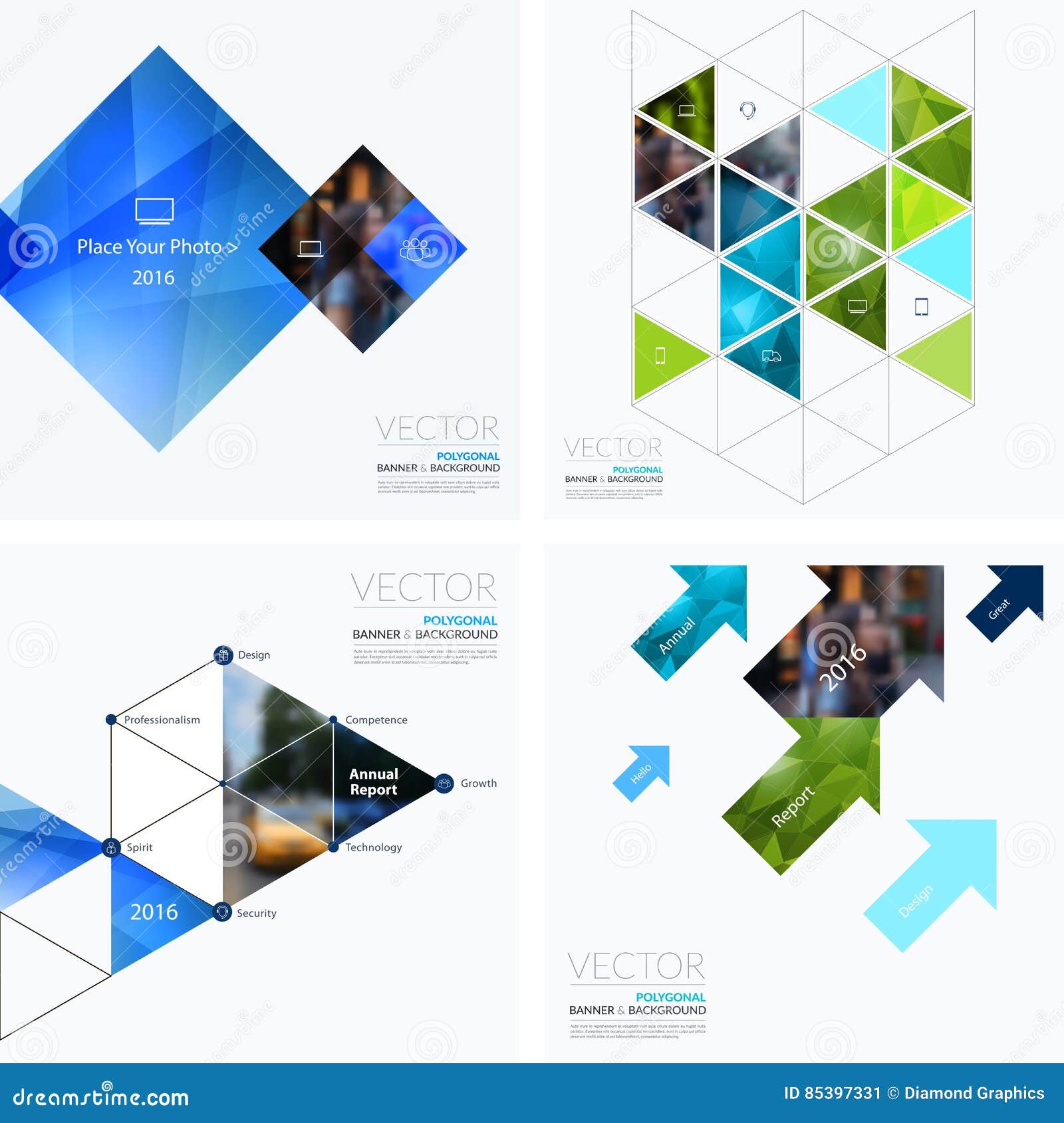 Business Vector Design Elements for Graphic Layout. Modern Abstr Stock ...