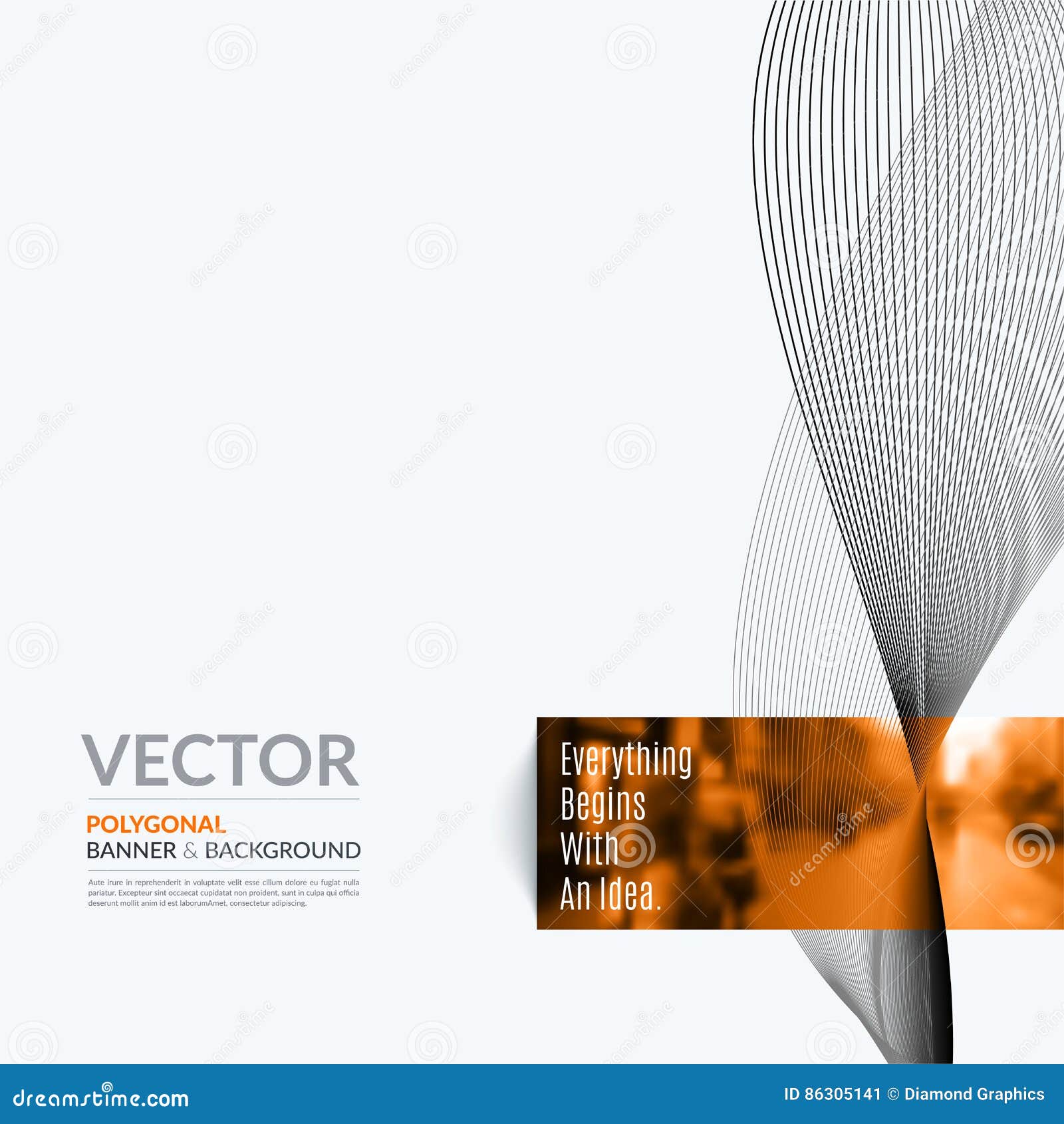 Business Vector Design Elements for Graphic Layout. Modern Abstr Stock ...