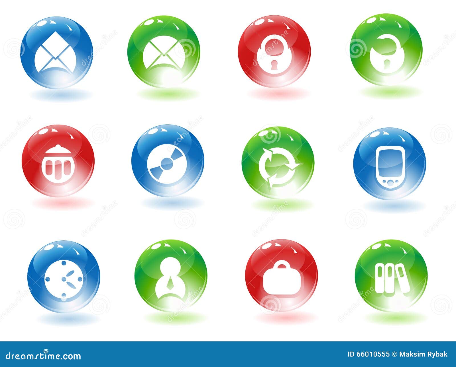 Business vector icons stock vector. Illustration of clock - 66010555