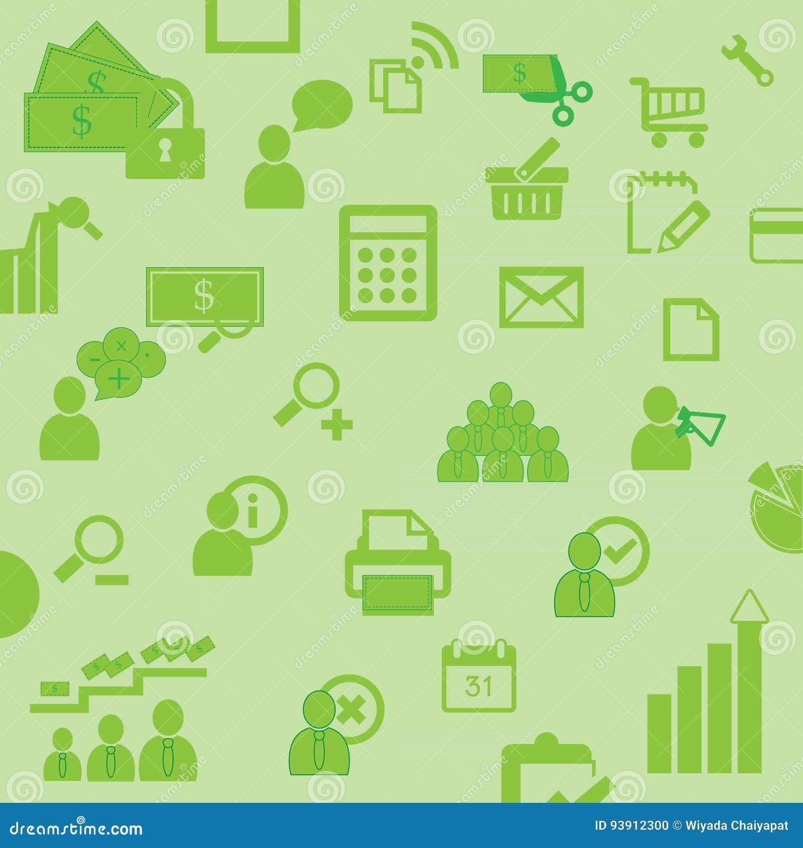 Business vector patterns stock vector. Illustration of wallpaper - 93912300