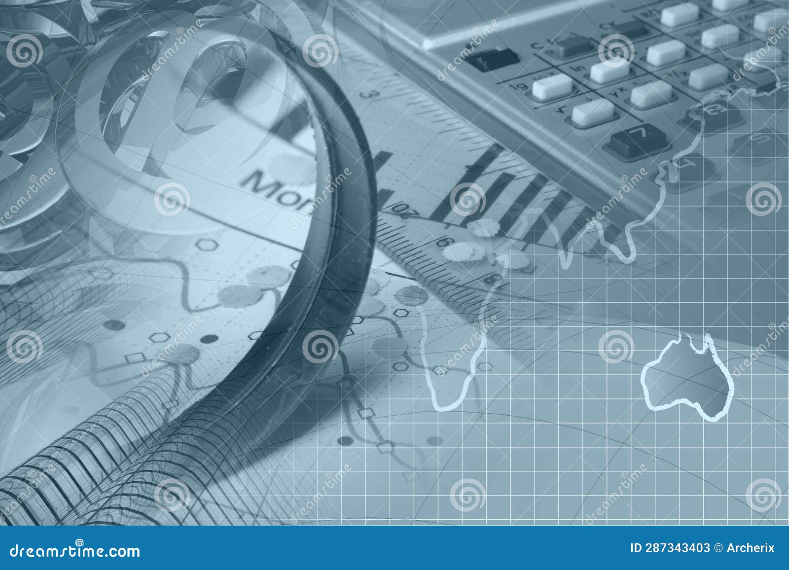 Business vision stock image. Image of graph, background - 287343403