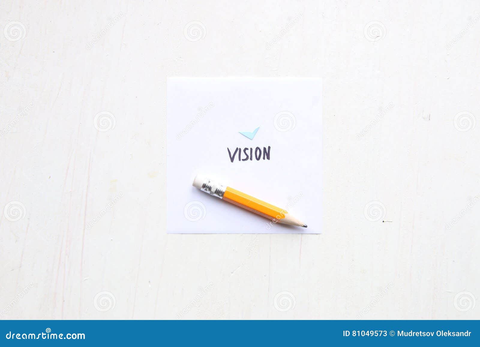 Business Vision Idea, Word Lettering Stock Image - Image of solution ...